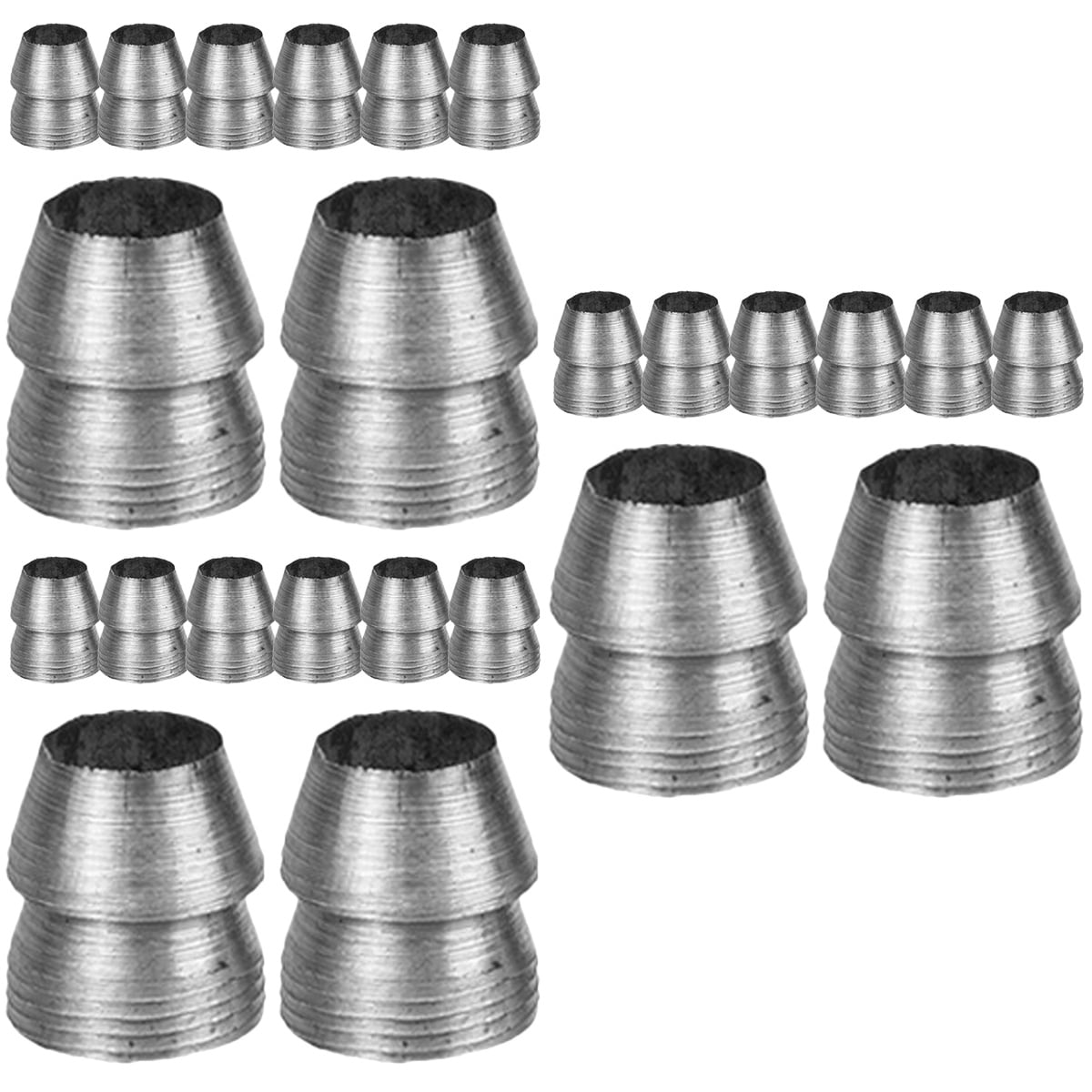 Masteelf 24 pcs Axe Hammer Handles Wedges Axe Wedges Replacement Metal ...
