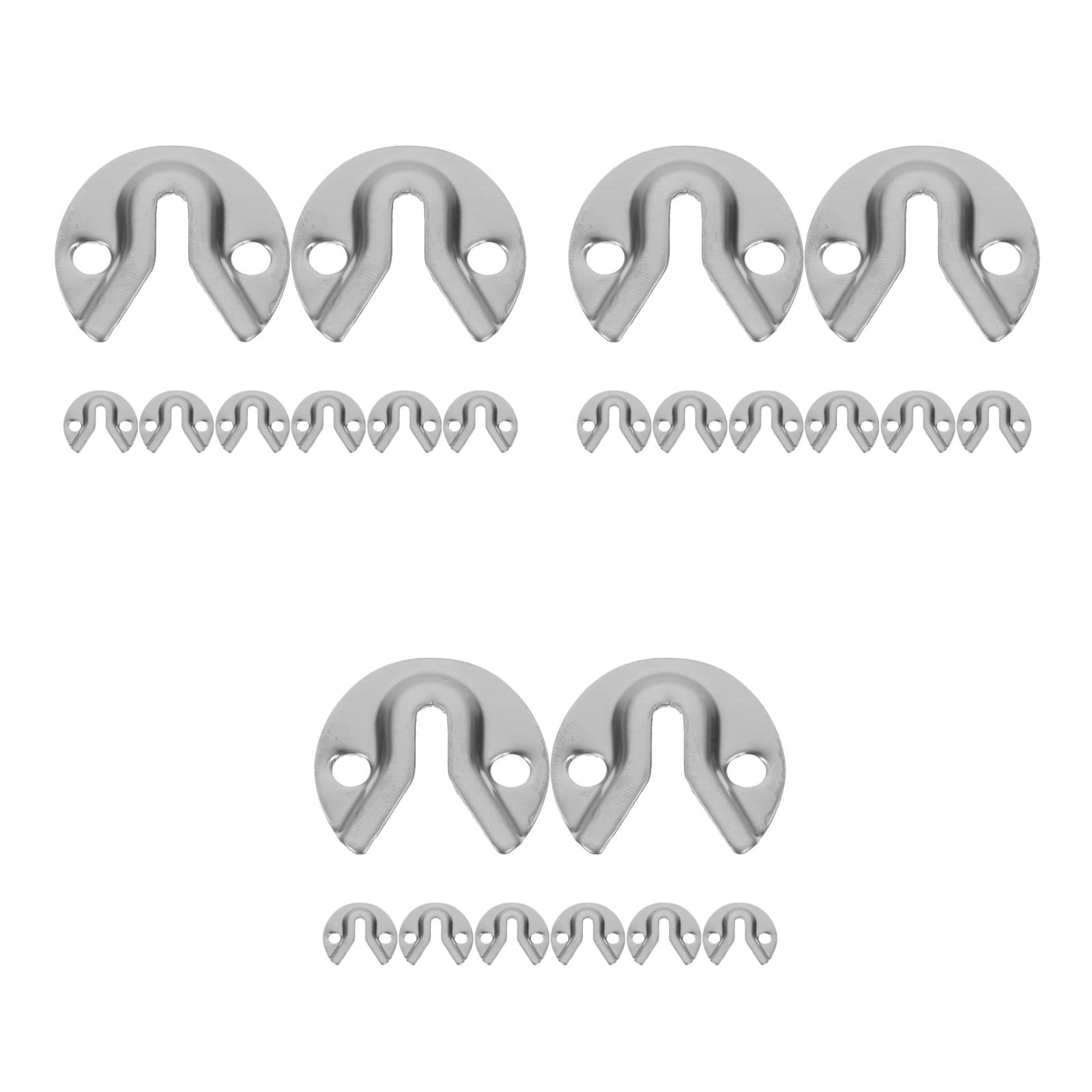 Masteelf 24 pcs Heavy Duty Keyhole Bracket Keyhole Frame Hangers ...