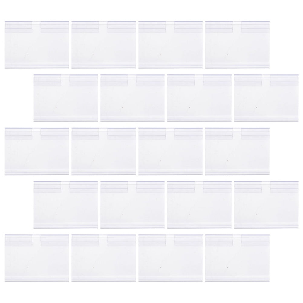 Masteelf 240 pcs Plastic Sign Label Holders Price Tag Label Merchandise ...