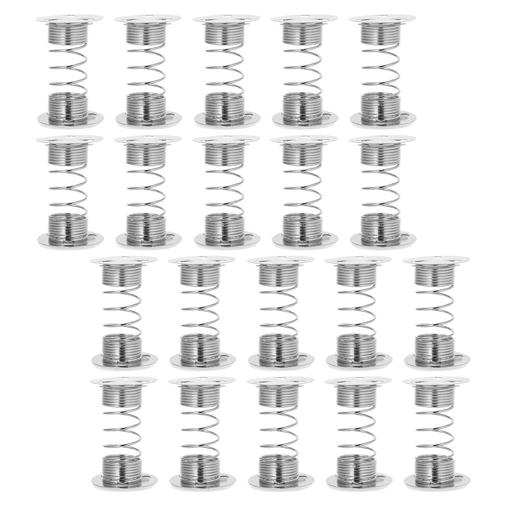 Masteelf 24pcs Dashboard Toy Spring Base Doll Head Spring Base Crochet Doll Holder Display Rack ...