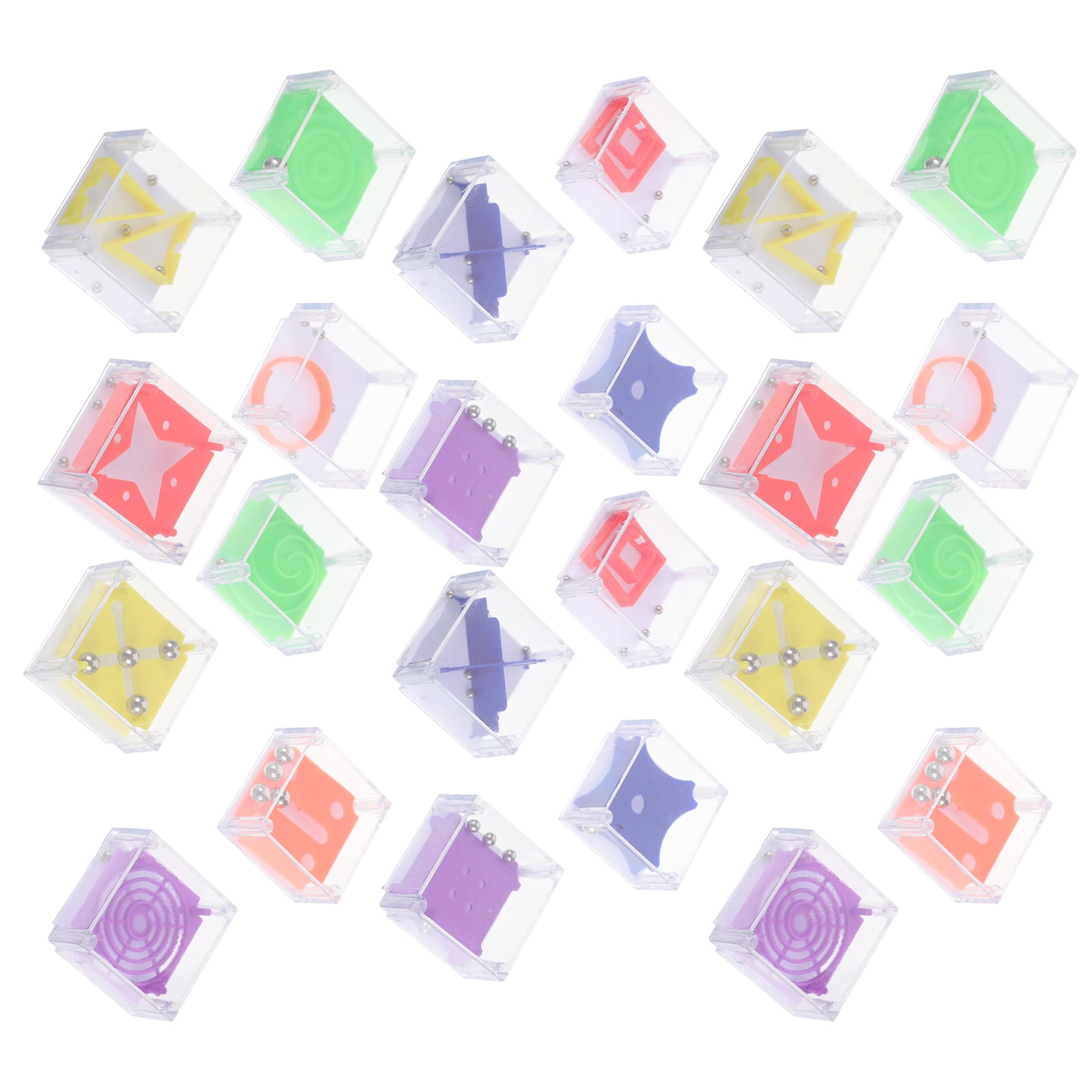 Masteelf Assorted Color Plastic Maze Ball for Kids Stress Relief Toy ...