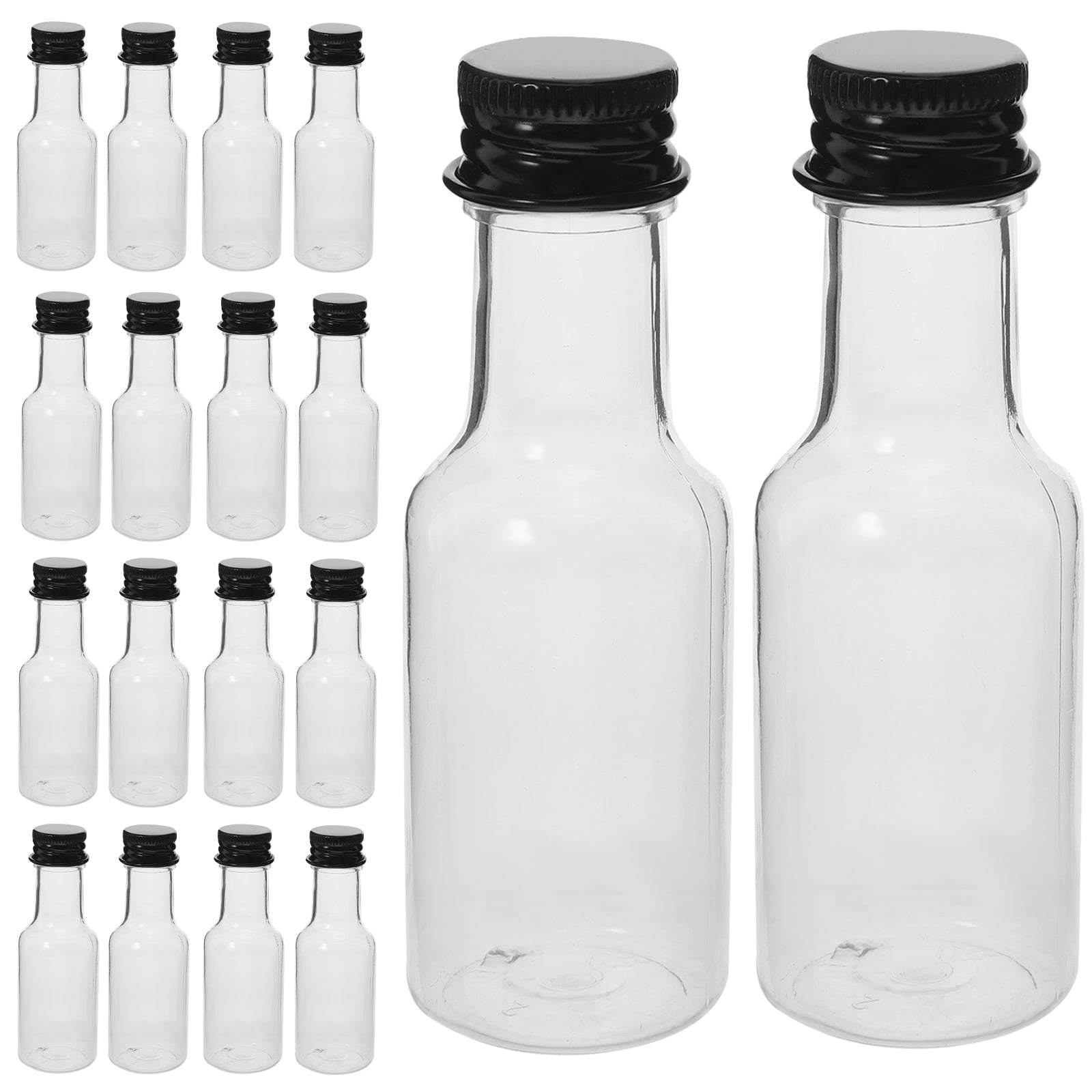 Masteelf 24pcs Mini Liquor Bottles Party Favors 25 Ml Empty plastic ...