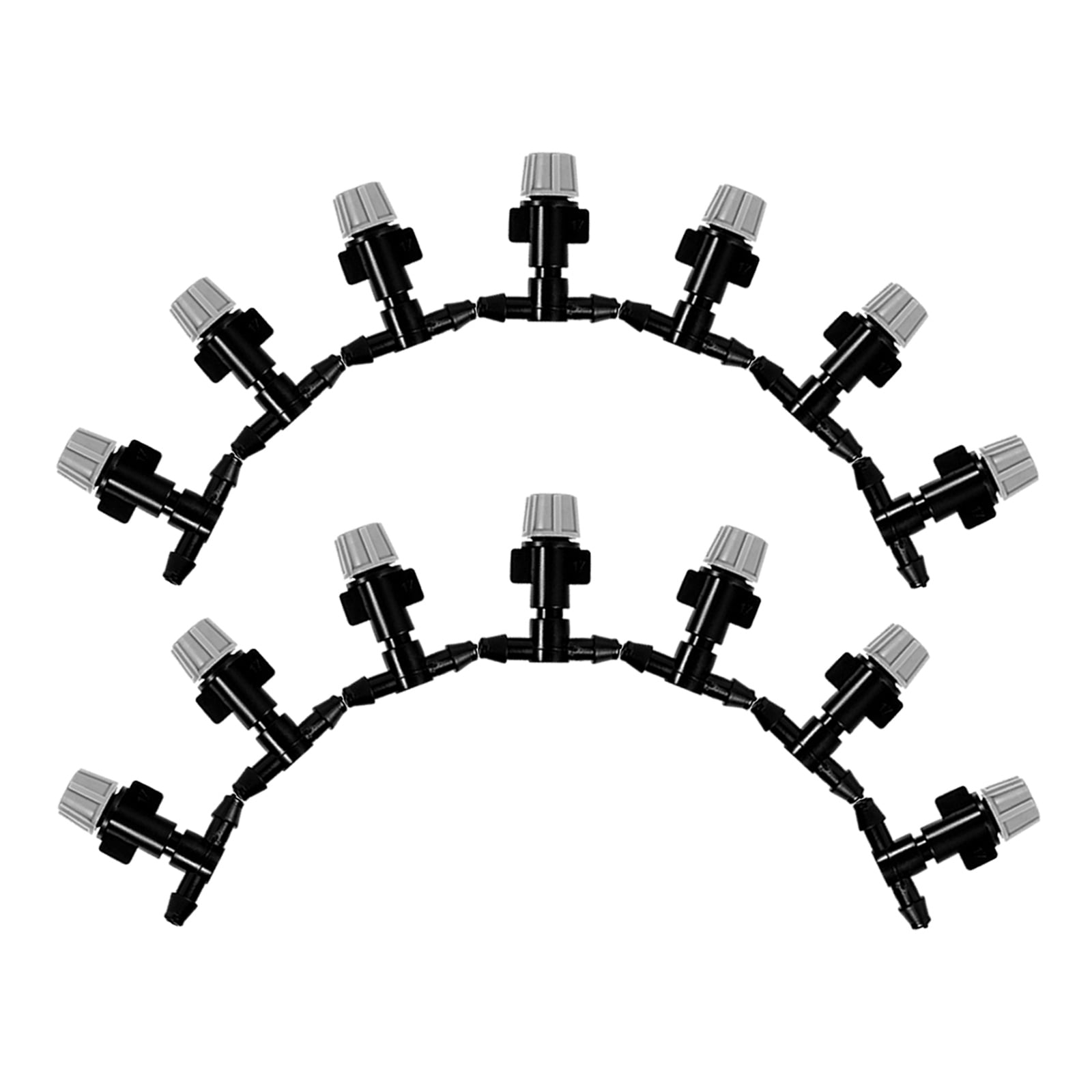 Masteelf 25 Pcs Dropper Sprinkler Irrigation System Atomizing Heads ...