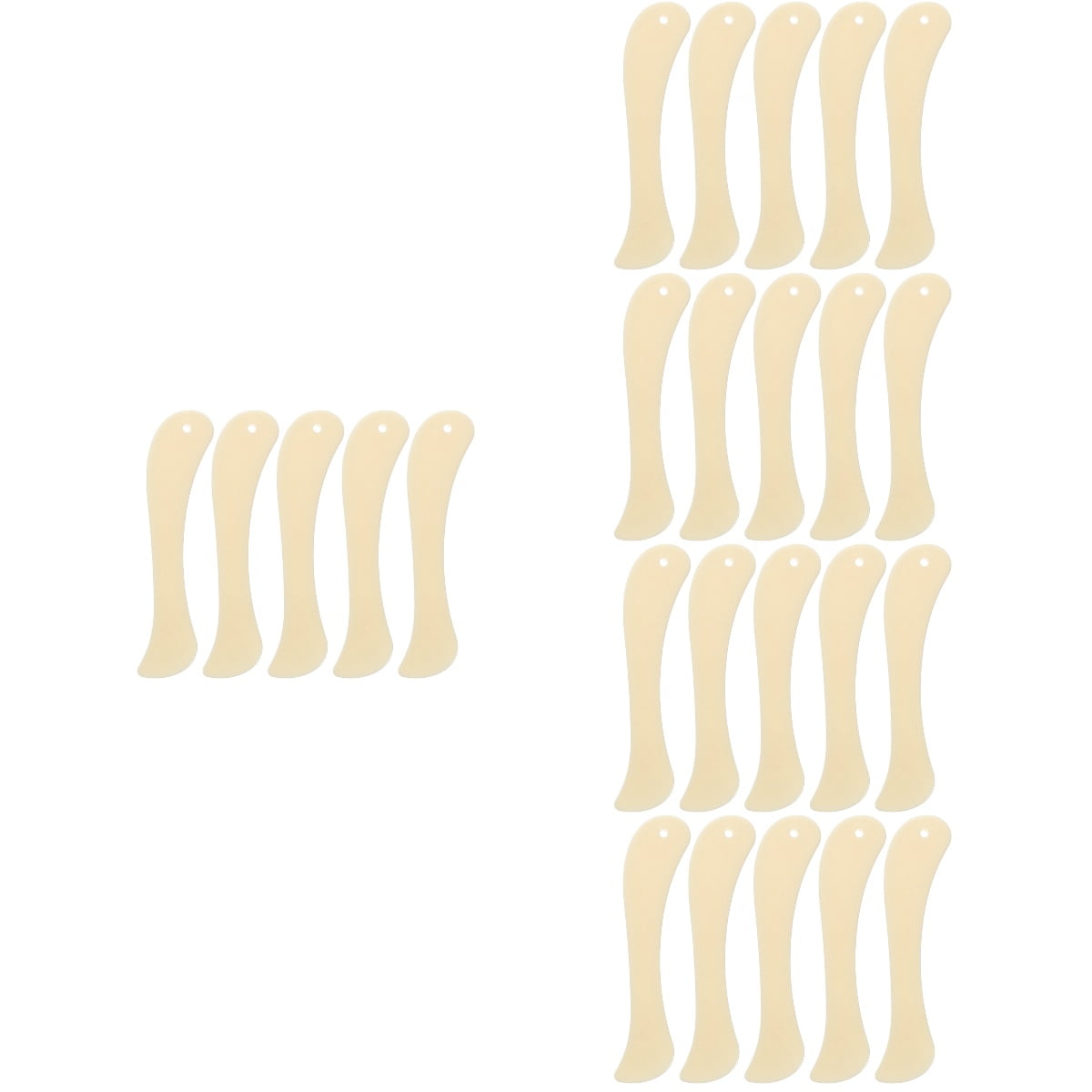 Masteelf 25 pcs Plastic Bone Folder Tool Letter Opener Paper Creaser ...