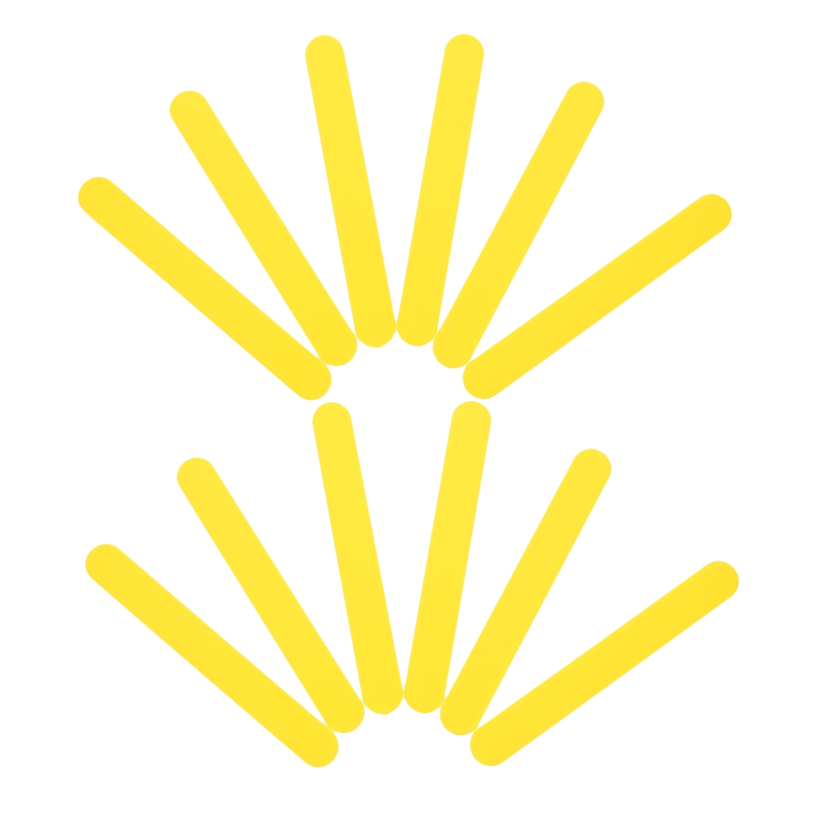 Masteelf 25Pcs Flat Tongue Depressors Plastic For Medical Professionals ...