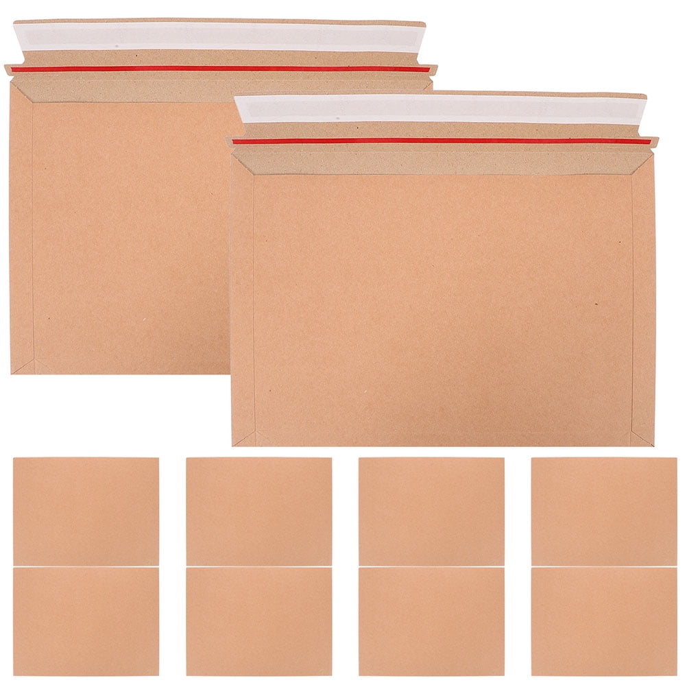 Masteelf 25pcs Mailing Envelopes Photo Document Mailers Cardboard ...