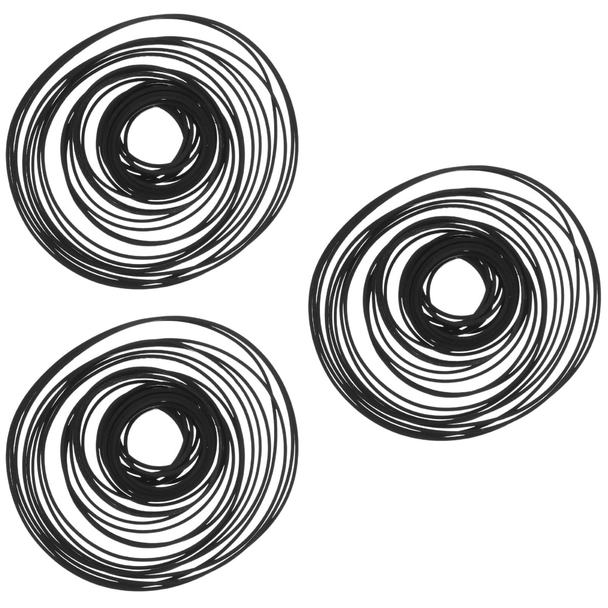 Masteelf 270 pcs Cassette Rubber Belts Recorder Belts Cassette Tape ...