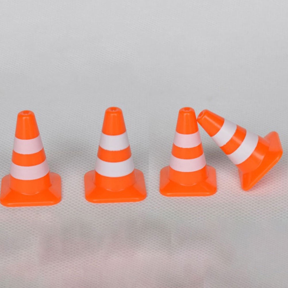 Masteelf 28Pcs Children Cognitive Toys Mini Road Cone Toys Miniature ...