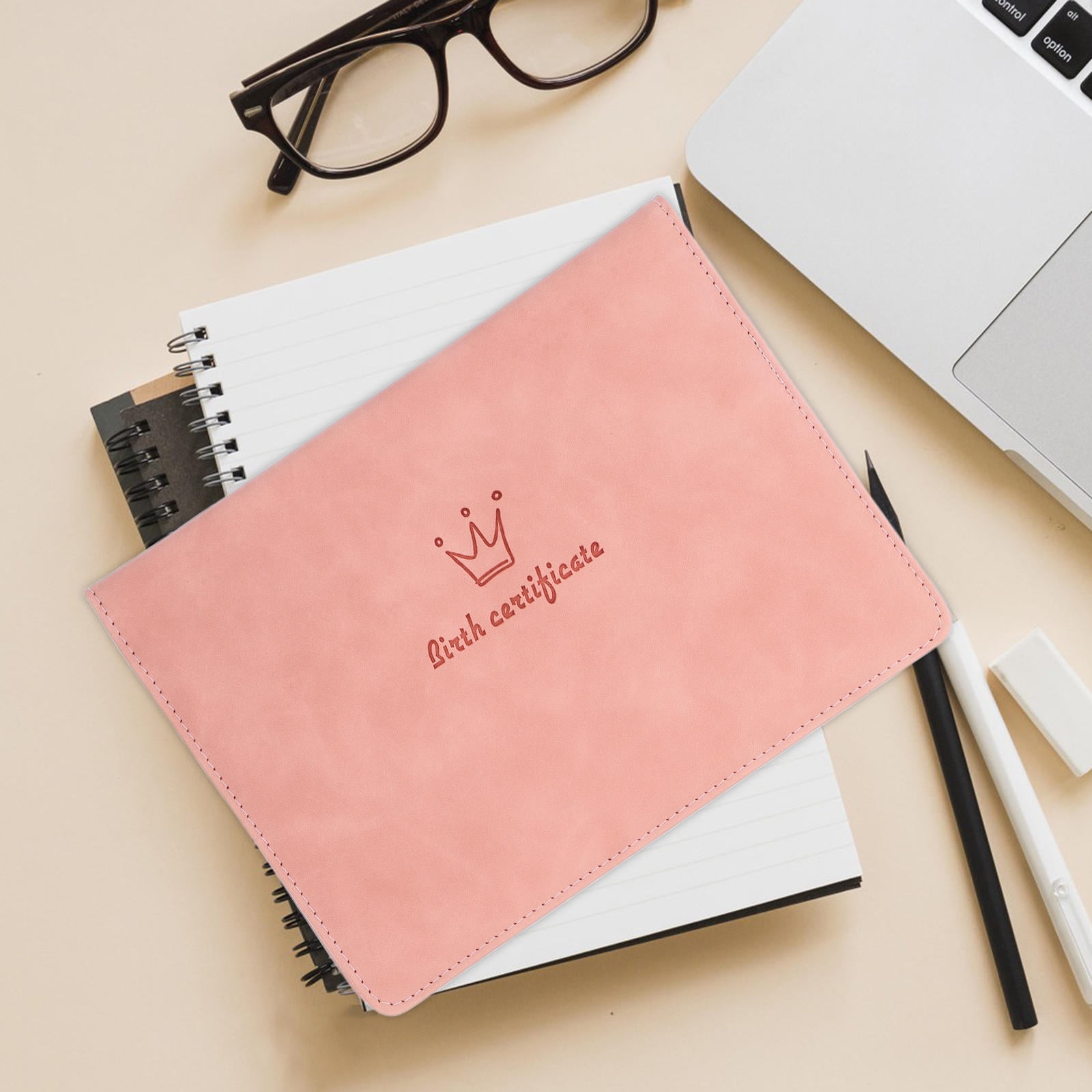 Masteelf 2PCS Certificate Protective Covers Birth Certificate Document ...