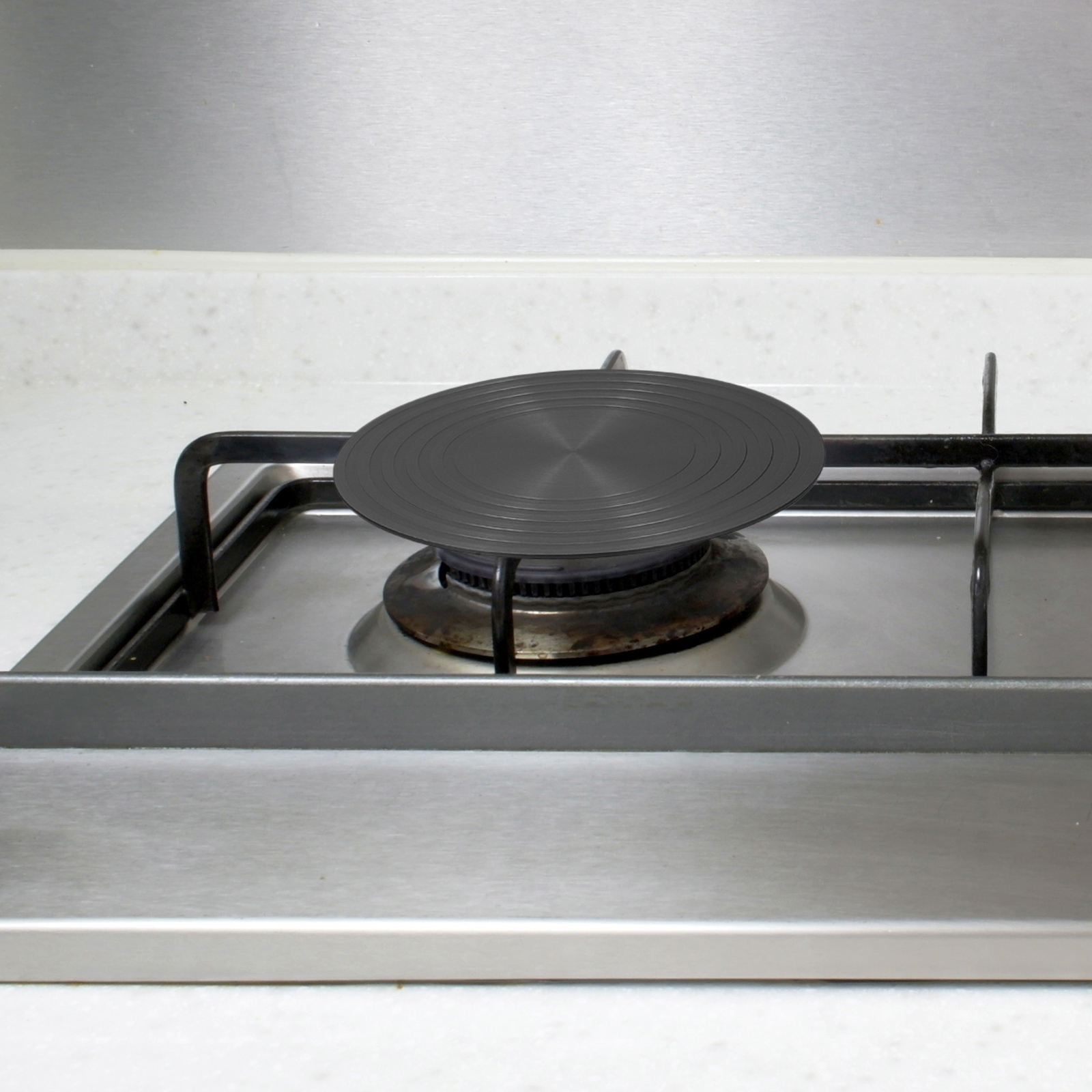 Masteelf 2-Pack Heat Diffuser Plates for Gas Stove, Aluminum Simmer ...