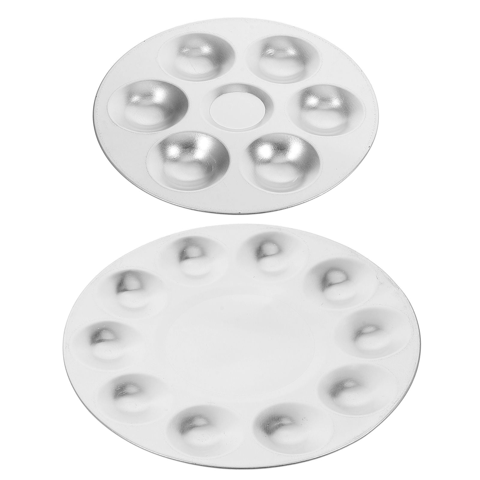 Masteelf 2PCS Paint Trays Paint Mixing Palette Tray Aluminum Palettes ...