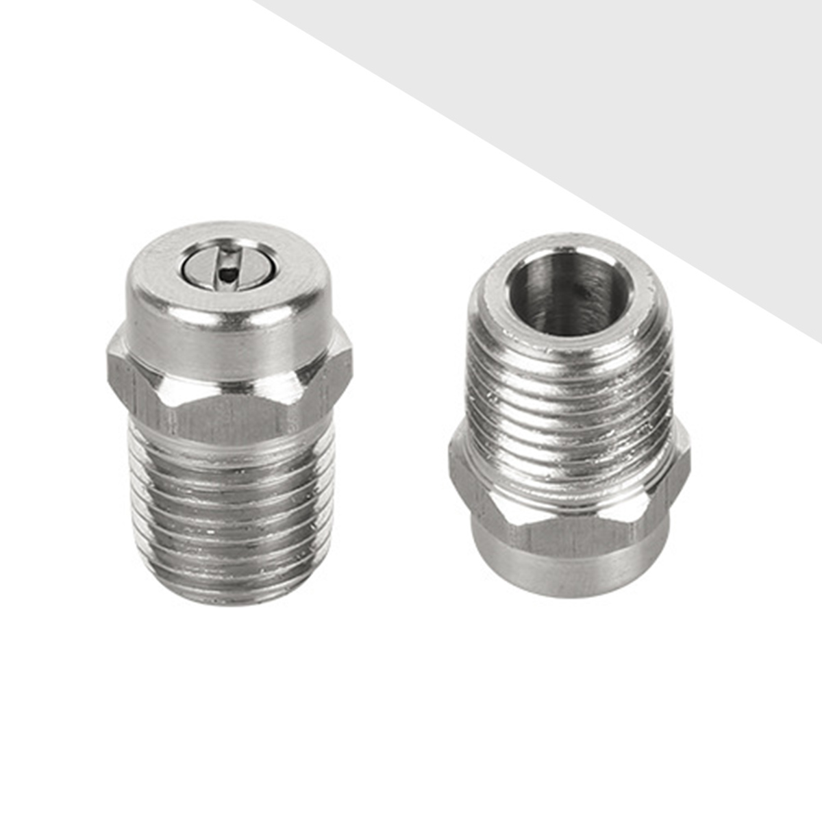 CTIRCHIU eelf 2Pack Car Washing Nozzles Silver Fan Shaped Spraying ...