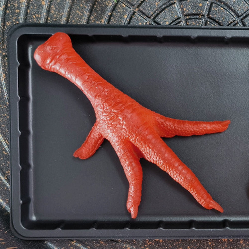 Masteelf 2Pcs Fake Chicken Feet Model Display Model Showcase Model ...