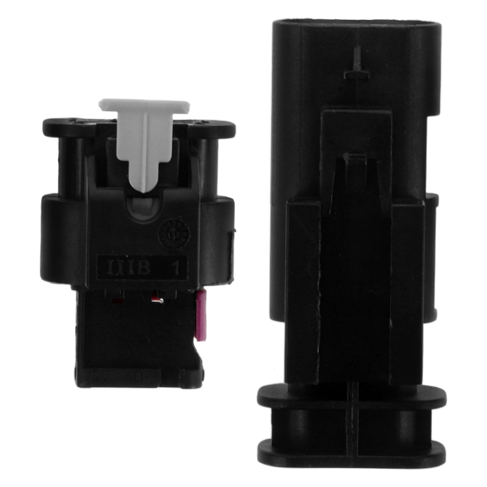 Masteelf 2Pcs Radar Power Connector Vehicle Rear Bumper Electric Eye ...