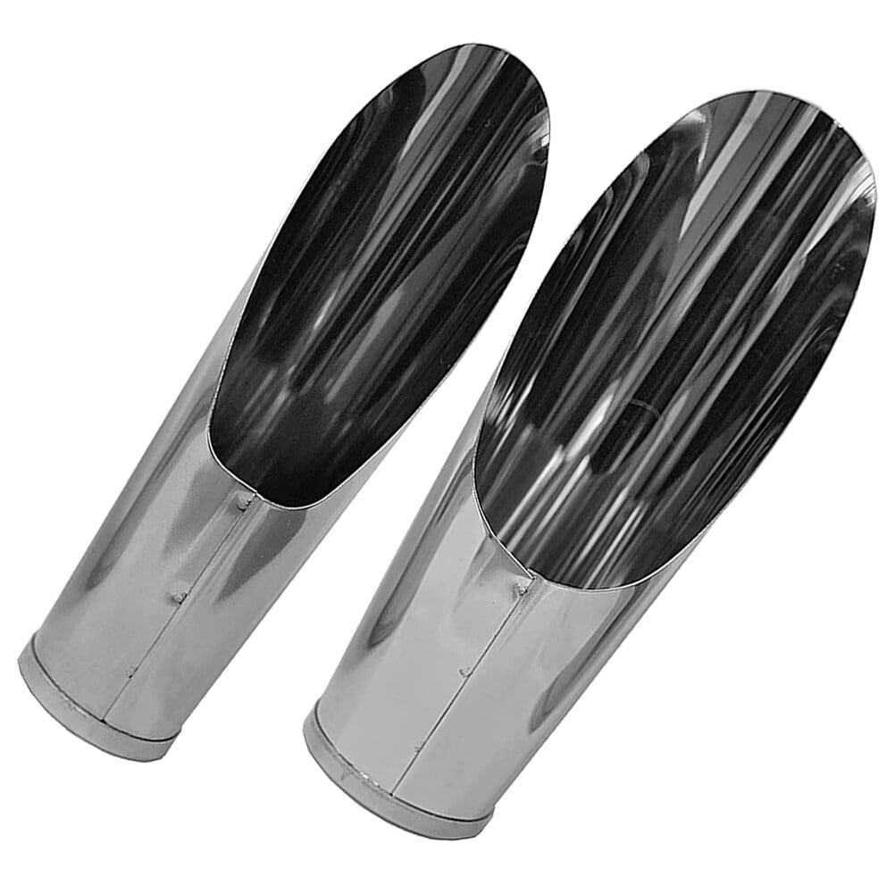 Masteelf 2Pcs Stainless Steel Soil Scoops for Planting and Digging in ...