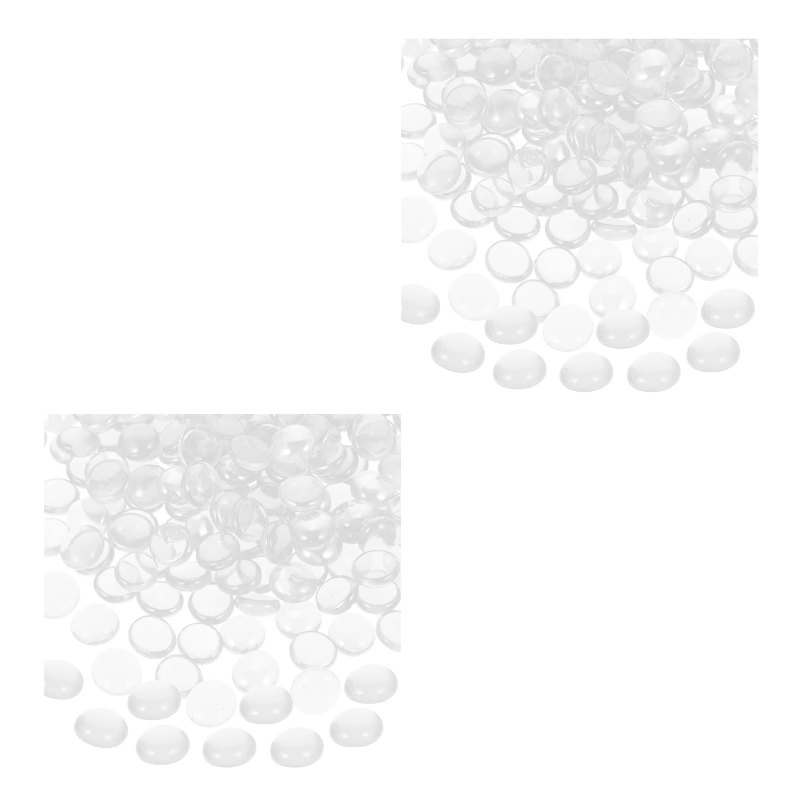 Masteelf 2pcs 1 Bag of Aquarium Glass Gravels Fish Tank Multi-use ...