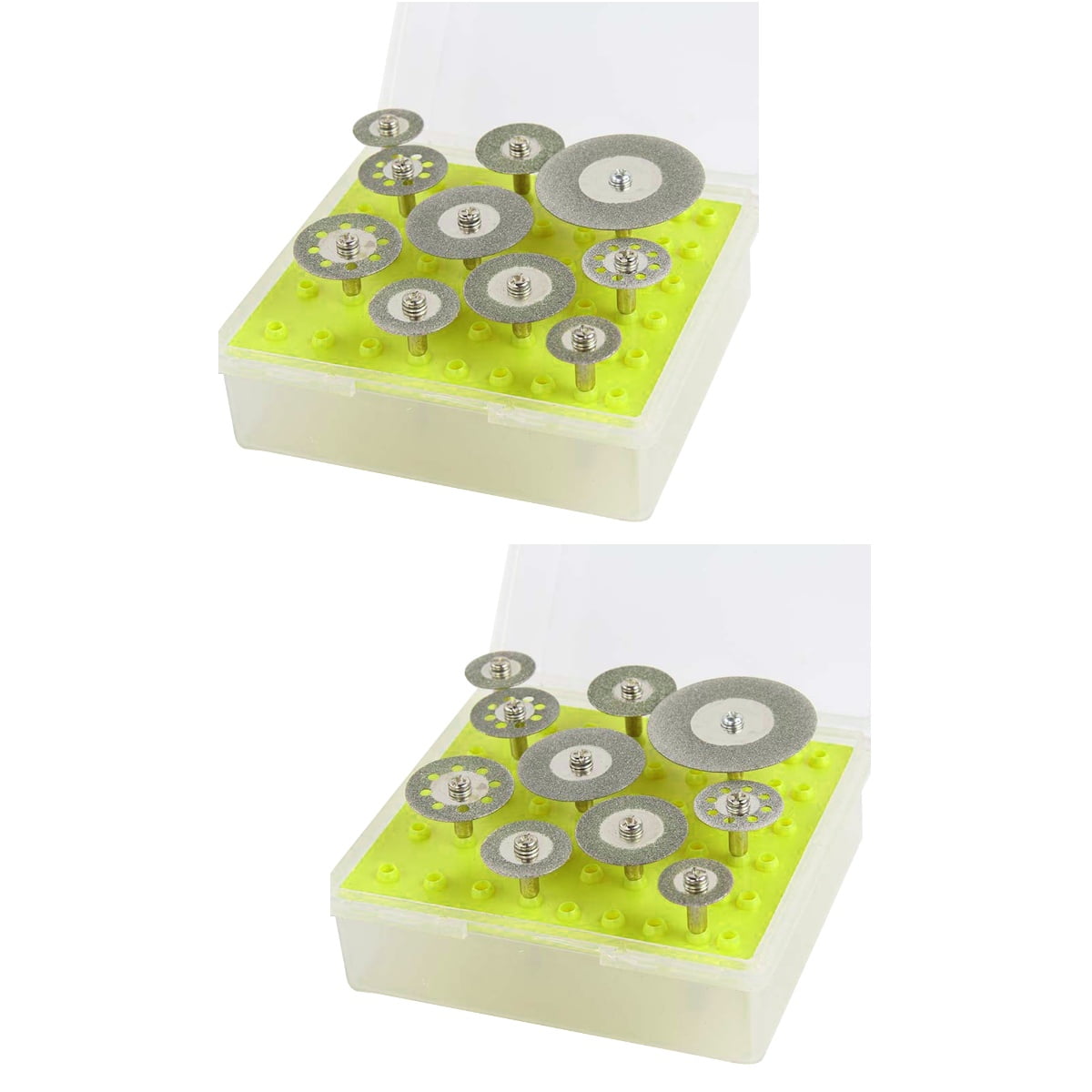 Masteelf 2pcs 10 in 1 Mini Diamond Cutting Discs Cut Off Wheel Blades ...