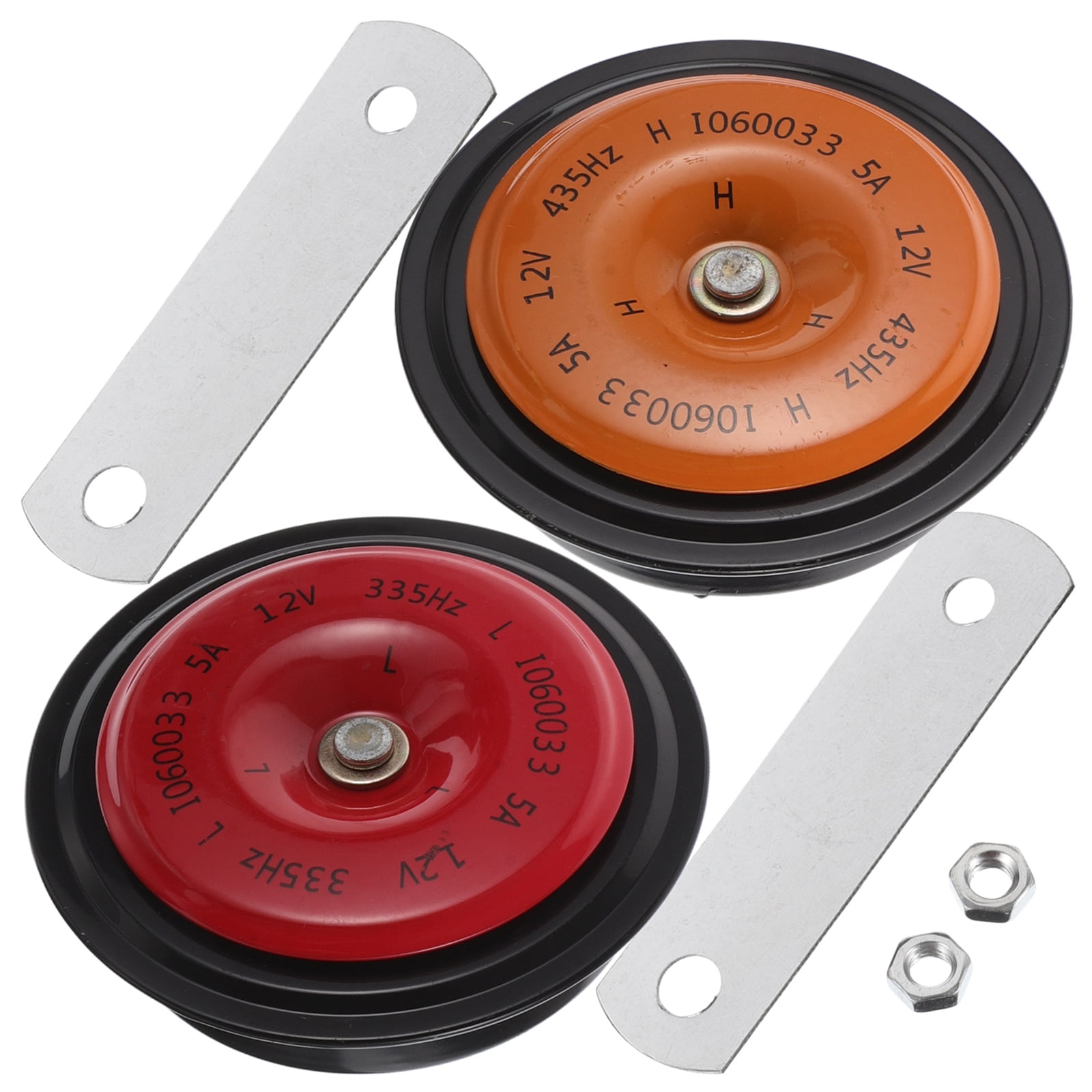 Masteelf 2-Pack 12V High-Pitched Snail Horns for Cars and Motorcycles ...