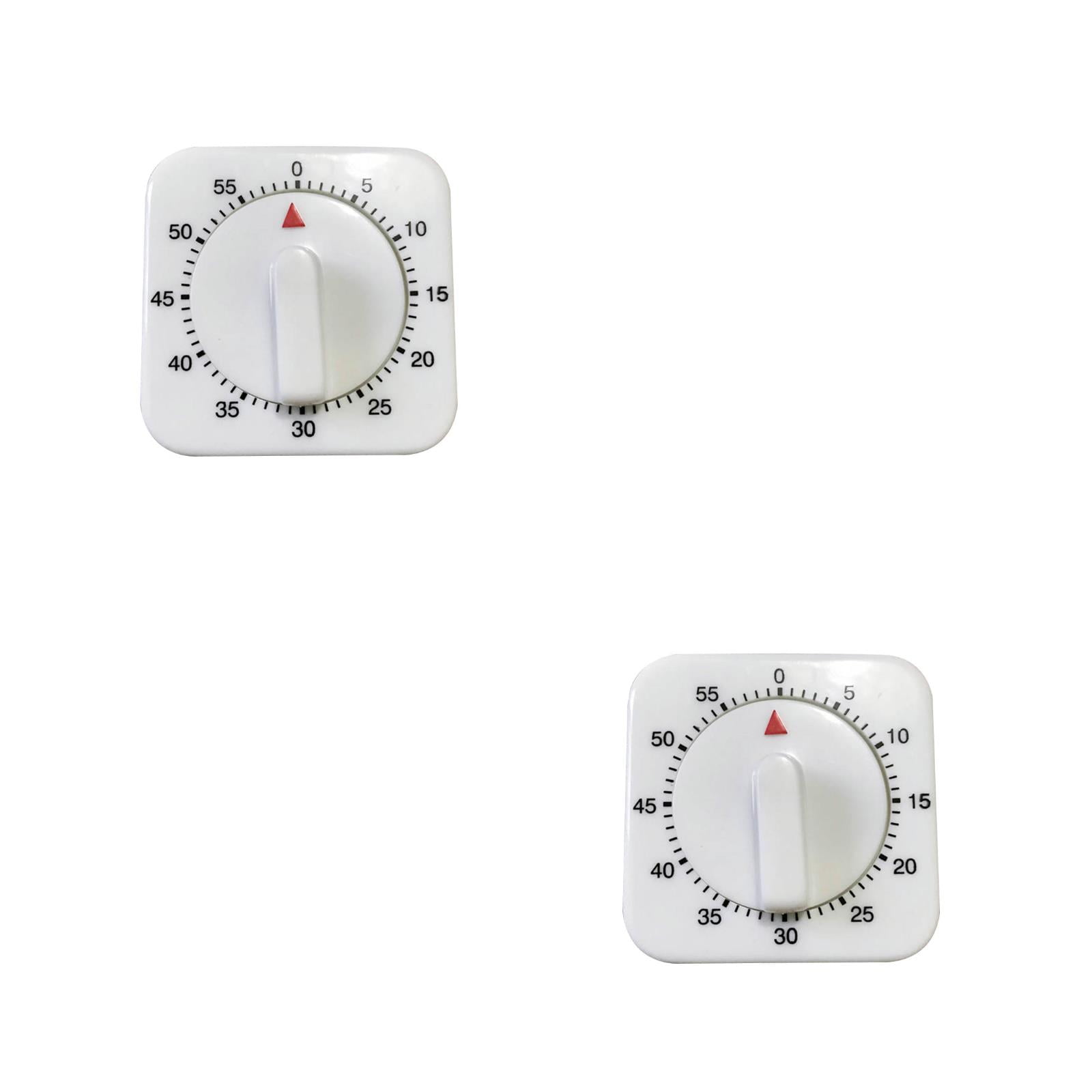 Masteelf 2pcs 60 Minute Full Machinery Time Management Countdown Timer For Household Kitchen ...