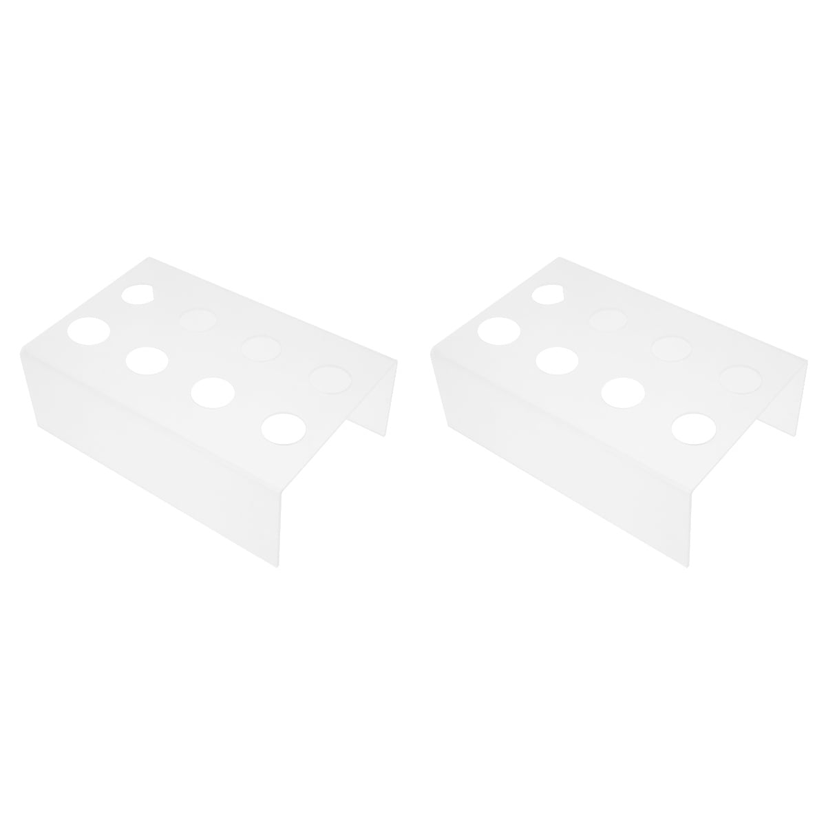 Masteelf 2pcs 8 Holes Acrylic Ice Cream Holder Clear Cone Holder Snow ...