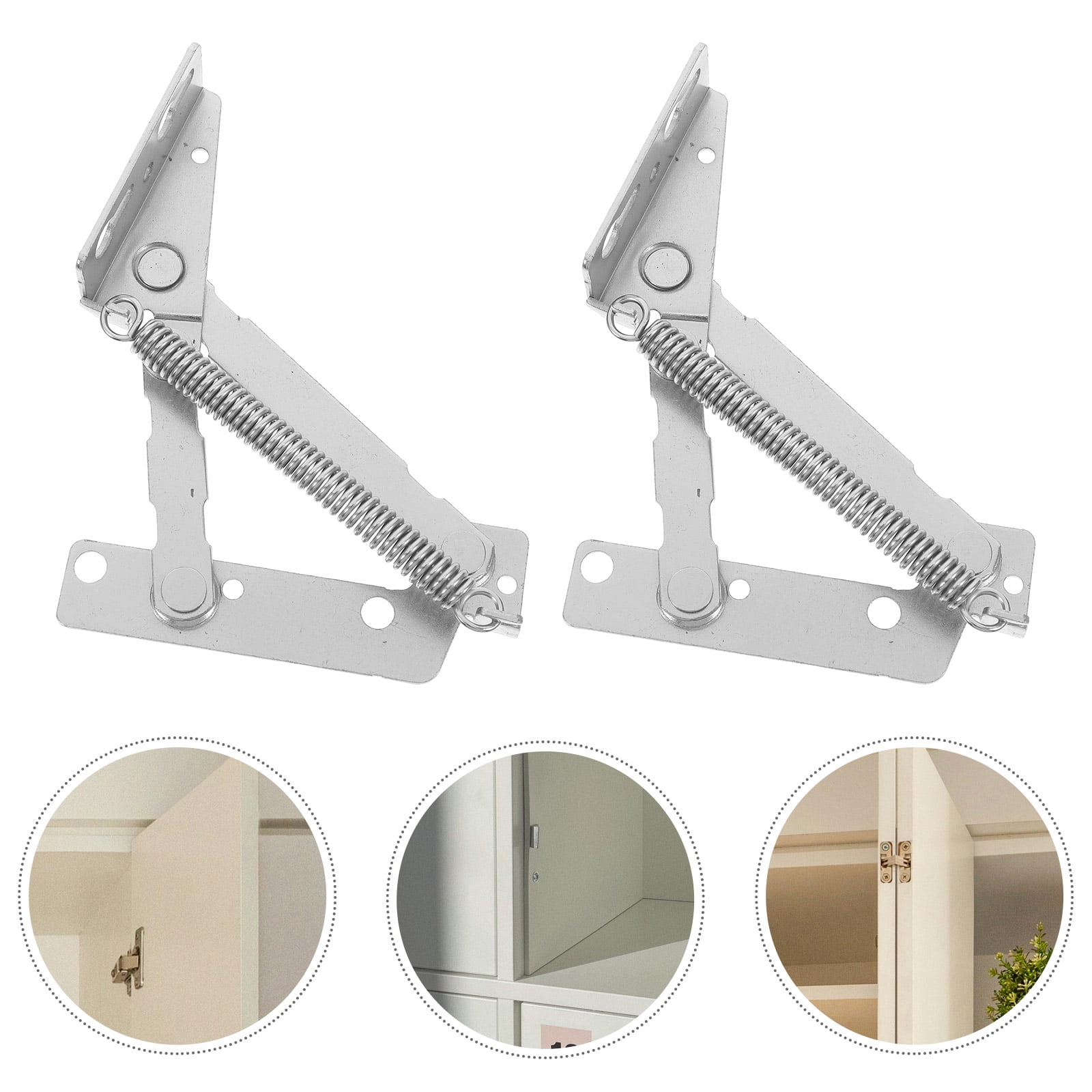 Masteelf 2pcs 80 Degree Foldable Lifting Bracket Sofa Folding Spring ...