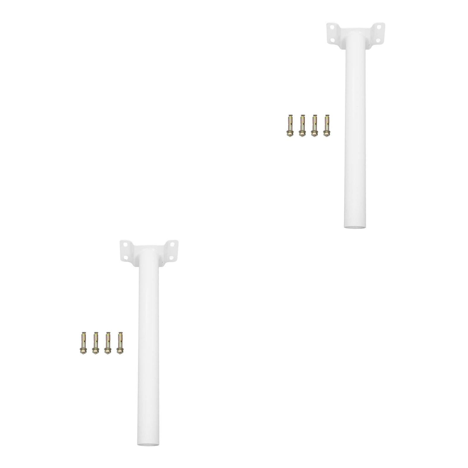 Masteelf 2pcs Adjustable Solar Light Pole Bracket Solar Spot Light Pole ...