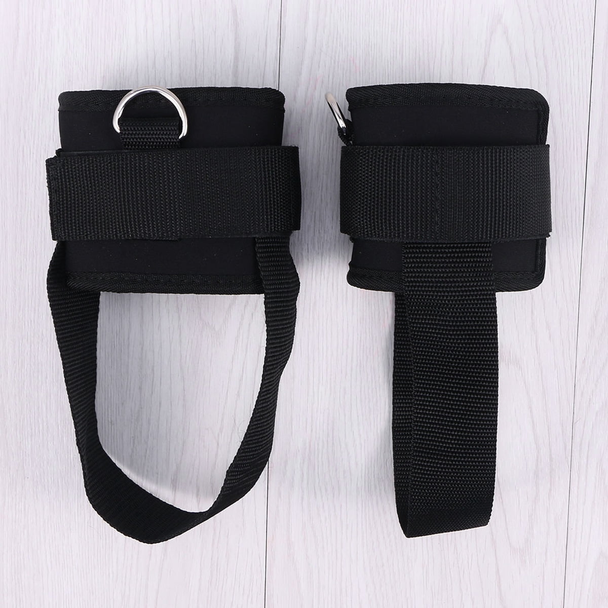 Masteelf 2pcs Ankle Strap Padded Ankle Cuffs for Gym Workouts Cable ...