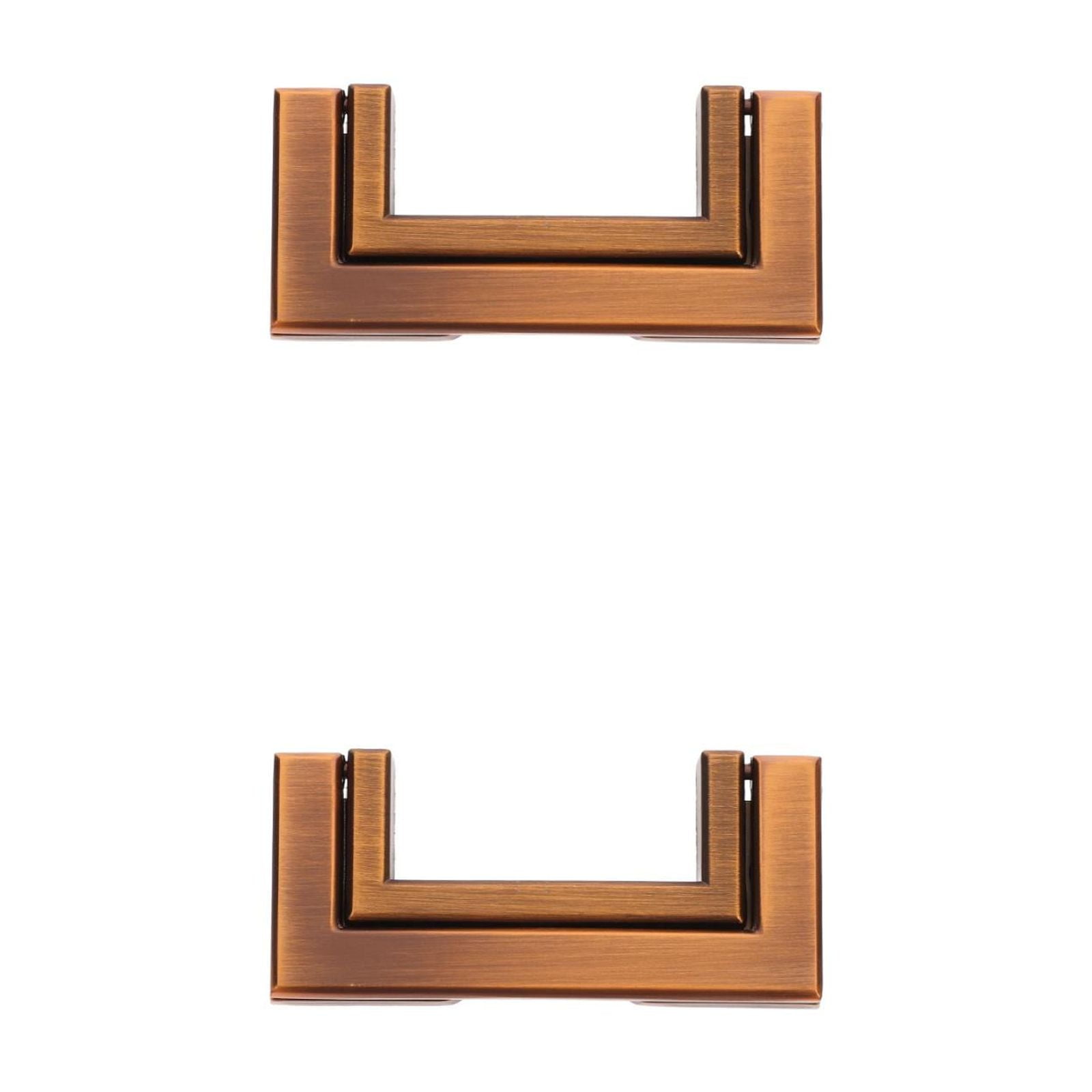 Masteelf Masteelf 2pcs Antique Brass Hidden Drawer Pulls Zinc Alloy ...