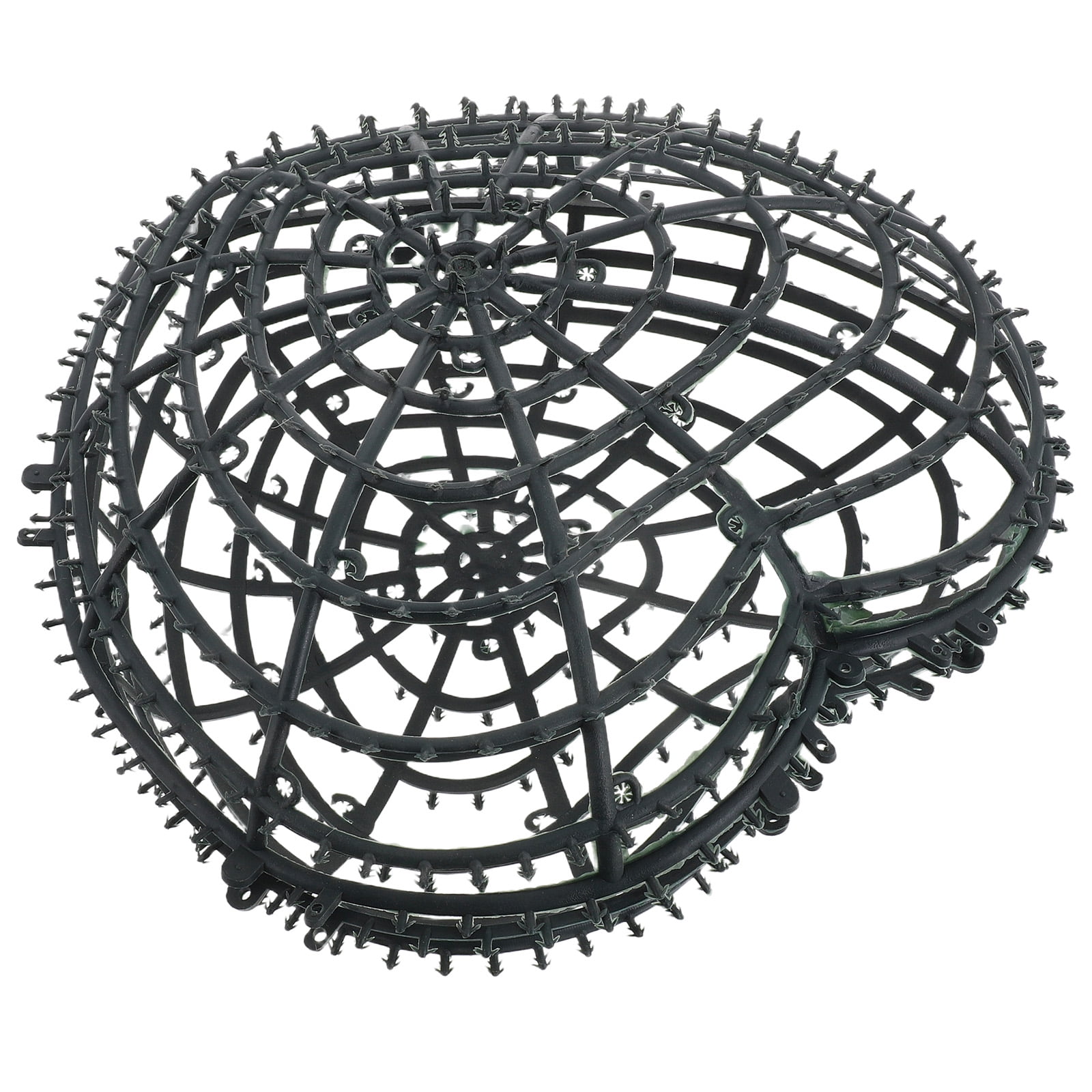 Masteelf 2pcs Artificial Topiary Ball Cage Heart Shaped Topiary Sphere ...