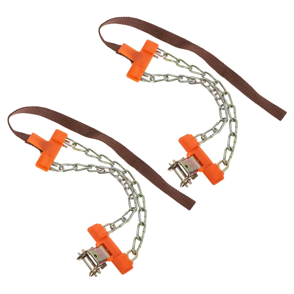 Masteelf 2pcs Auto Tire Traction Chain Vehicle Snow Tire Chains Non ...