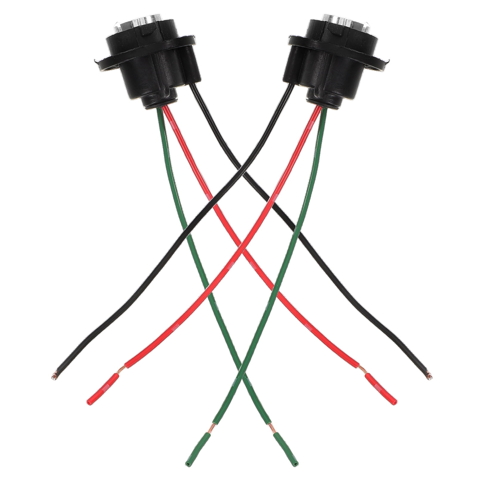 Masteelf 2pcs Automotive Tail Light Socket Harness Adapter For Brake ...