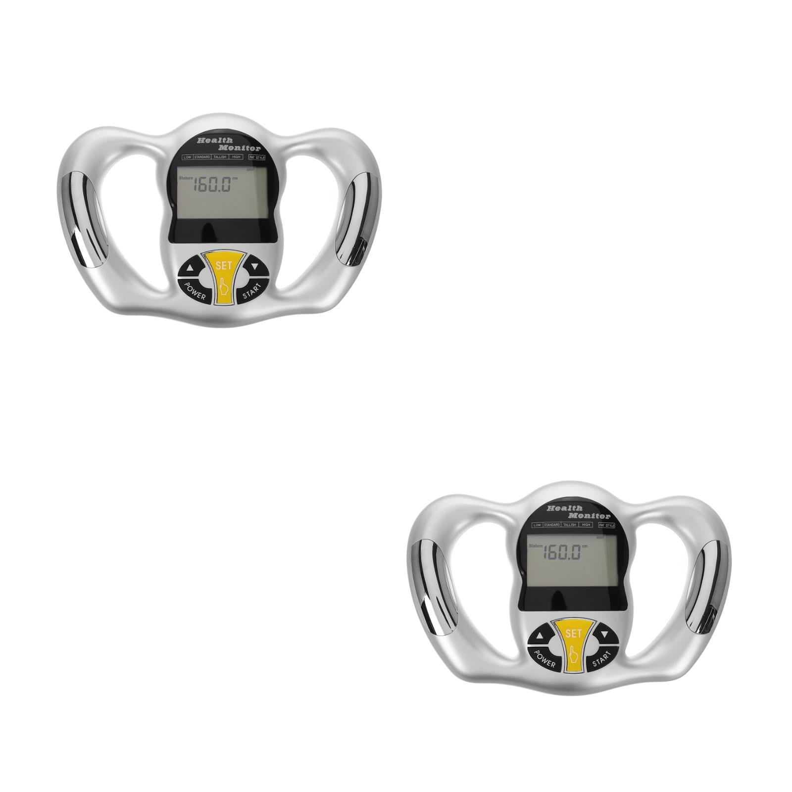 Masteelf 2pcs BMI Calculator Tester Monitors Digital Health Monitor ...