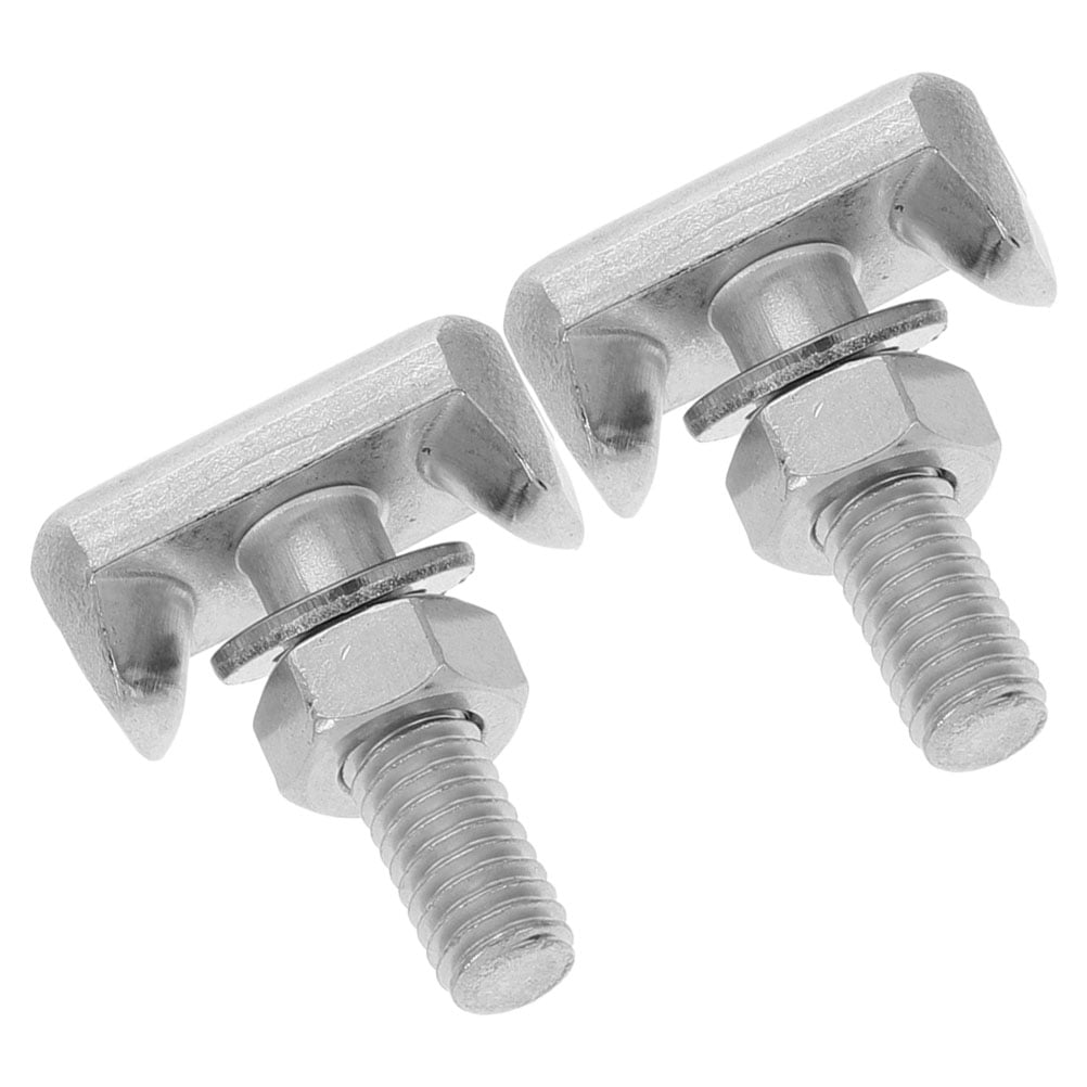 2pcs Battery Terminal Bolts Stainless Steel Nuts Car Battery Cable ...