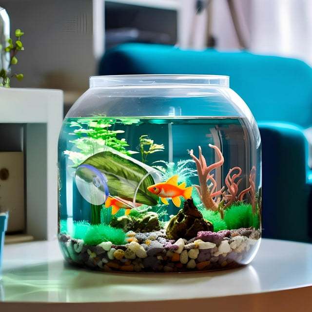 Masteelf 2pcs Betta Bed Betta Fish Resting Leaf Aquarium Tunnel Clear ...