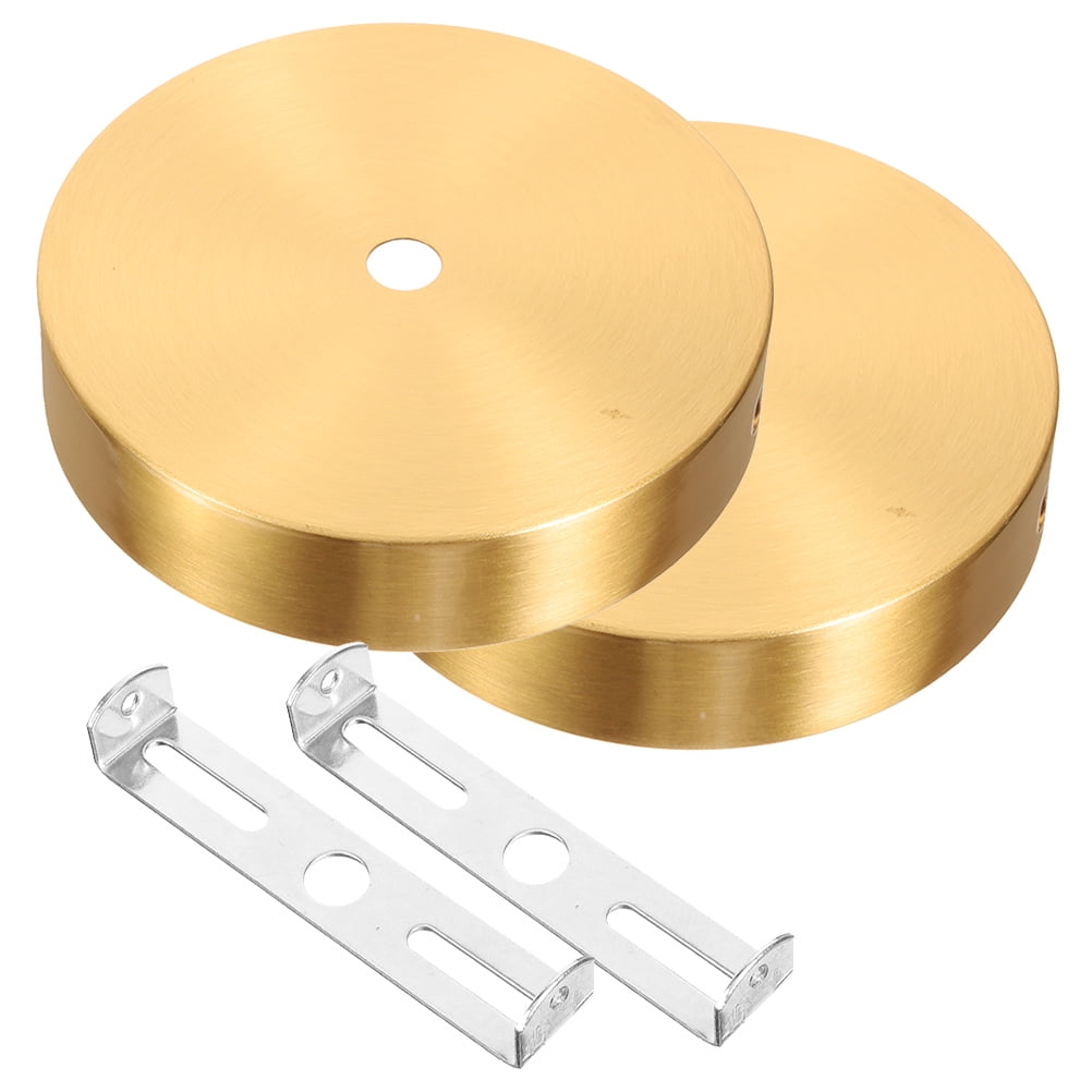 Masteelf 2pcs Brass Modern Chandelier Ceiling Canopy Diy Ceiling Light ...