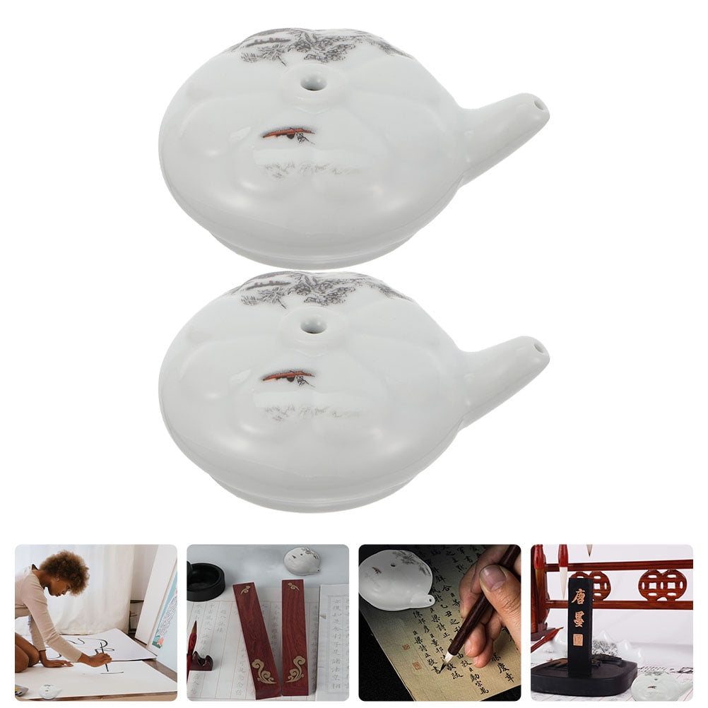 Masteelf 2pcs Calligraphy Water Droppers Painting Ink Water Containers ...