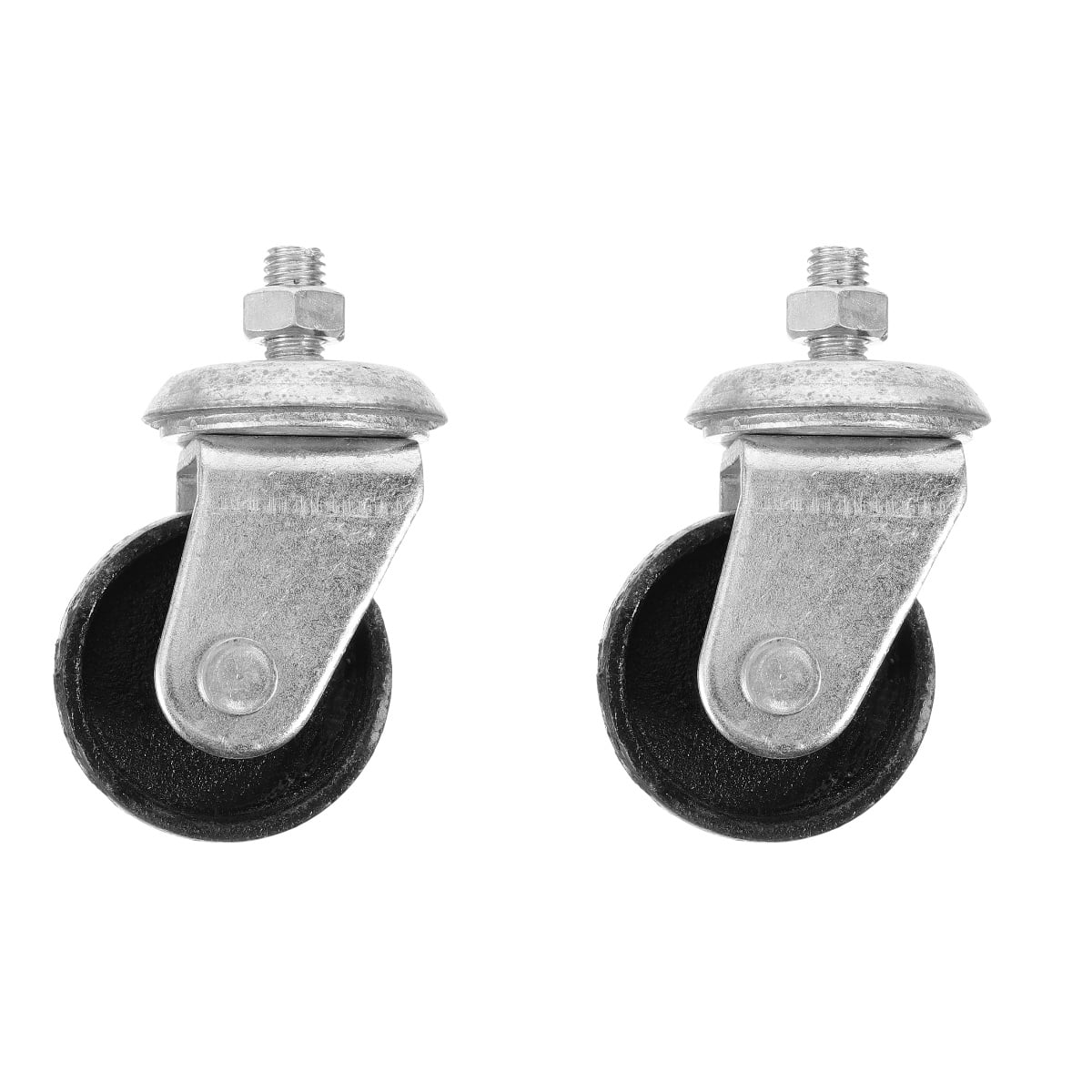 Masteelf 2pcs Caster Wheel 12mm Horizontal Jack Caster Wheel Heavy Duty ...
