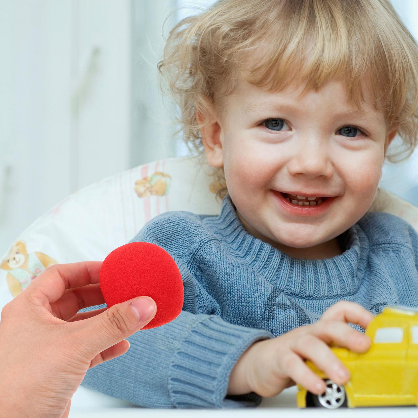 Masteelf 2pcs Color Changing Sponge Balls For Kids Color Changing And ...