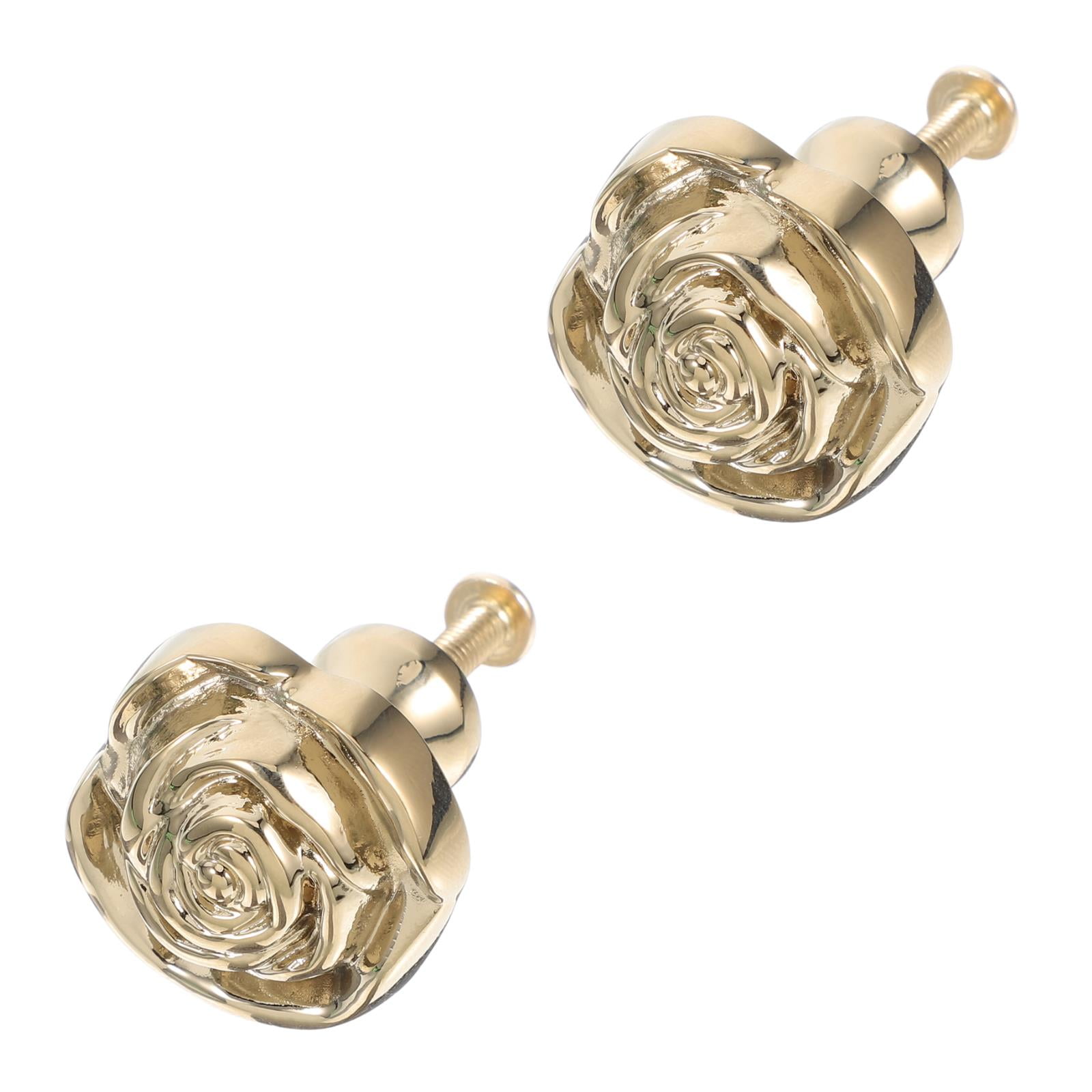 Masteelf 2pcs Copper Furniture Knob Drawer Pull Handle Practical Drawer ...