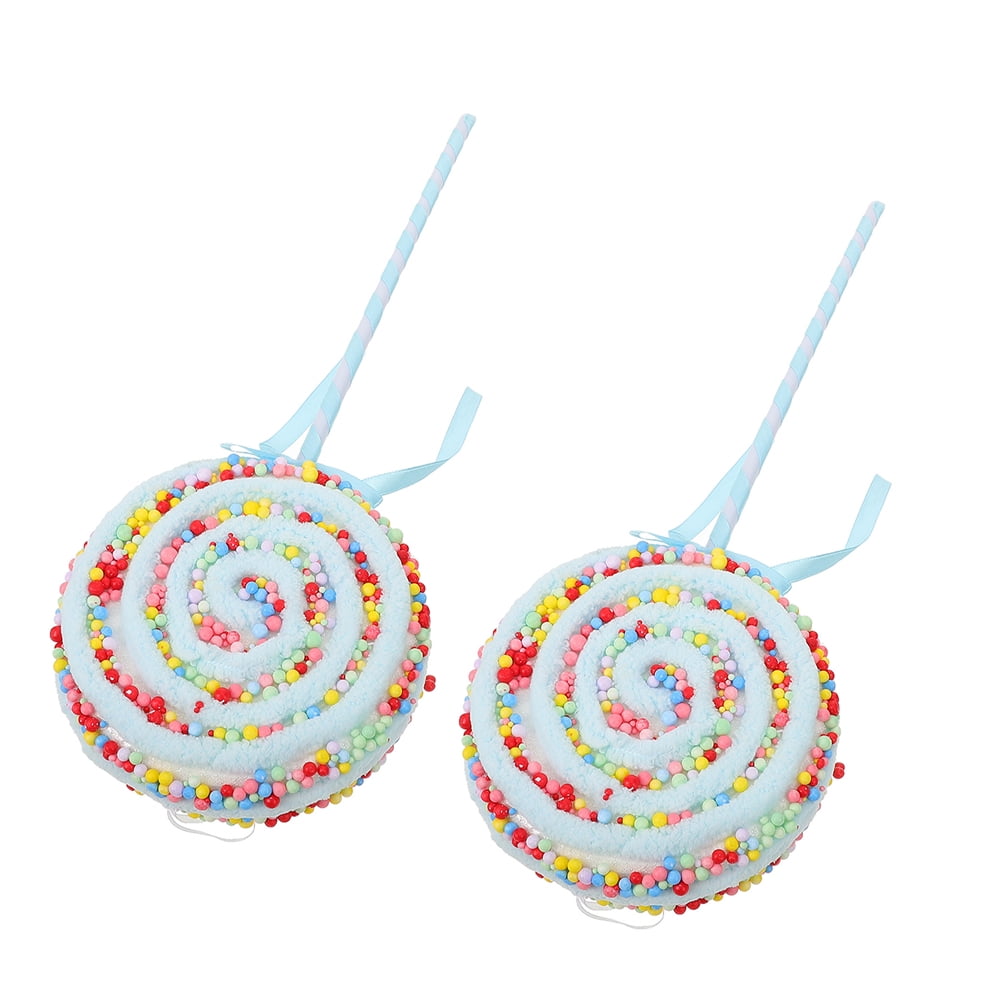 Masteelf 2pcs Decorative Fake Lollipop Simulation Lollipop Model Fake ...