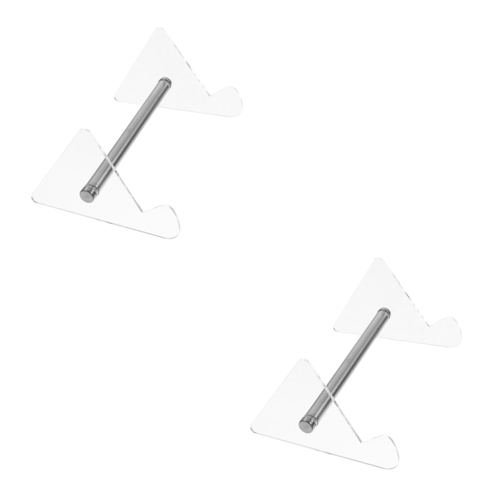Masteelf 2pcs Detachable Acrylic Keyboard Display Stand Clear And ...