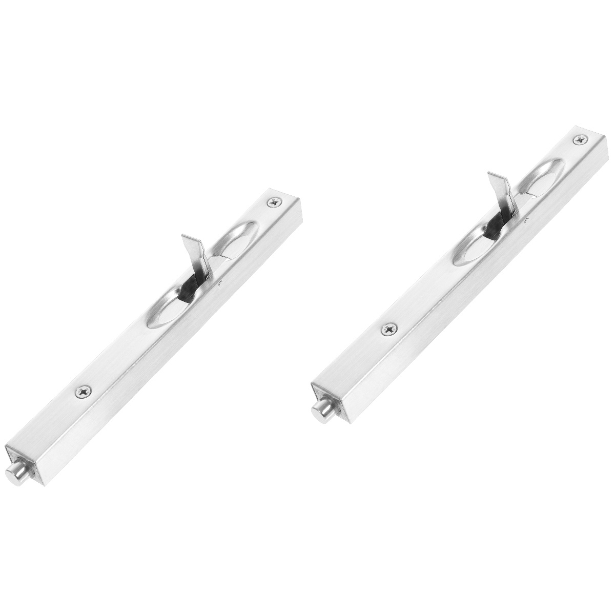 Masteelf 2pcs Door Bolt French Door Latch 8 Inch Stainless Steel Flush ...