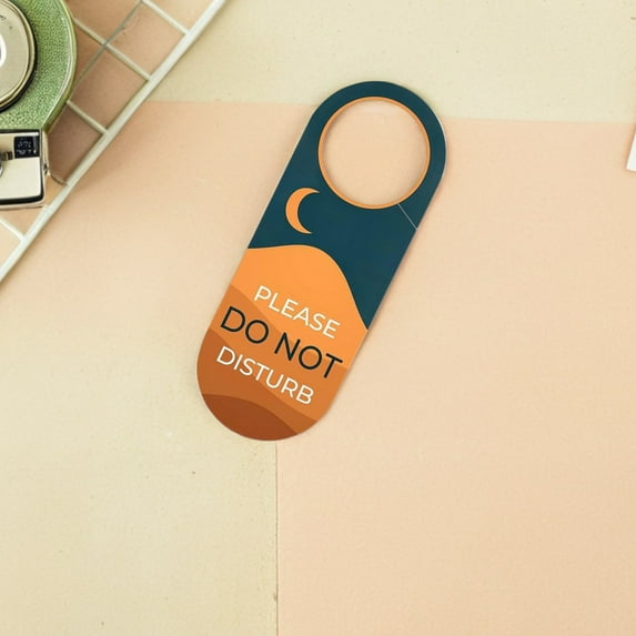 Masteelf 2pcs Double-Sided Door Hanger Sign For Hotel Room Do Not ...
