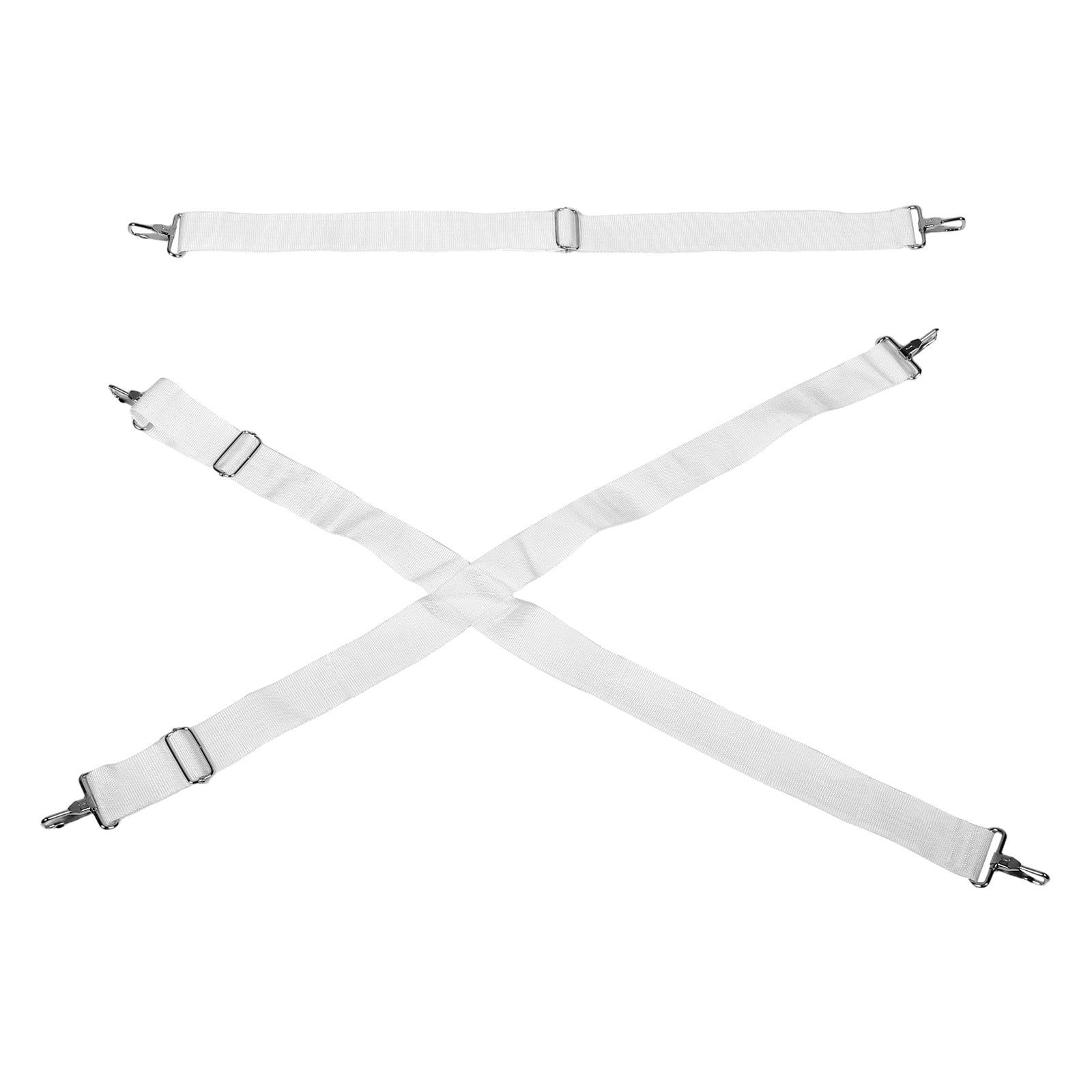 Masteelf 2pcs Drum Strap White Adjustable Drum Straps Oxford Nylon ...