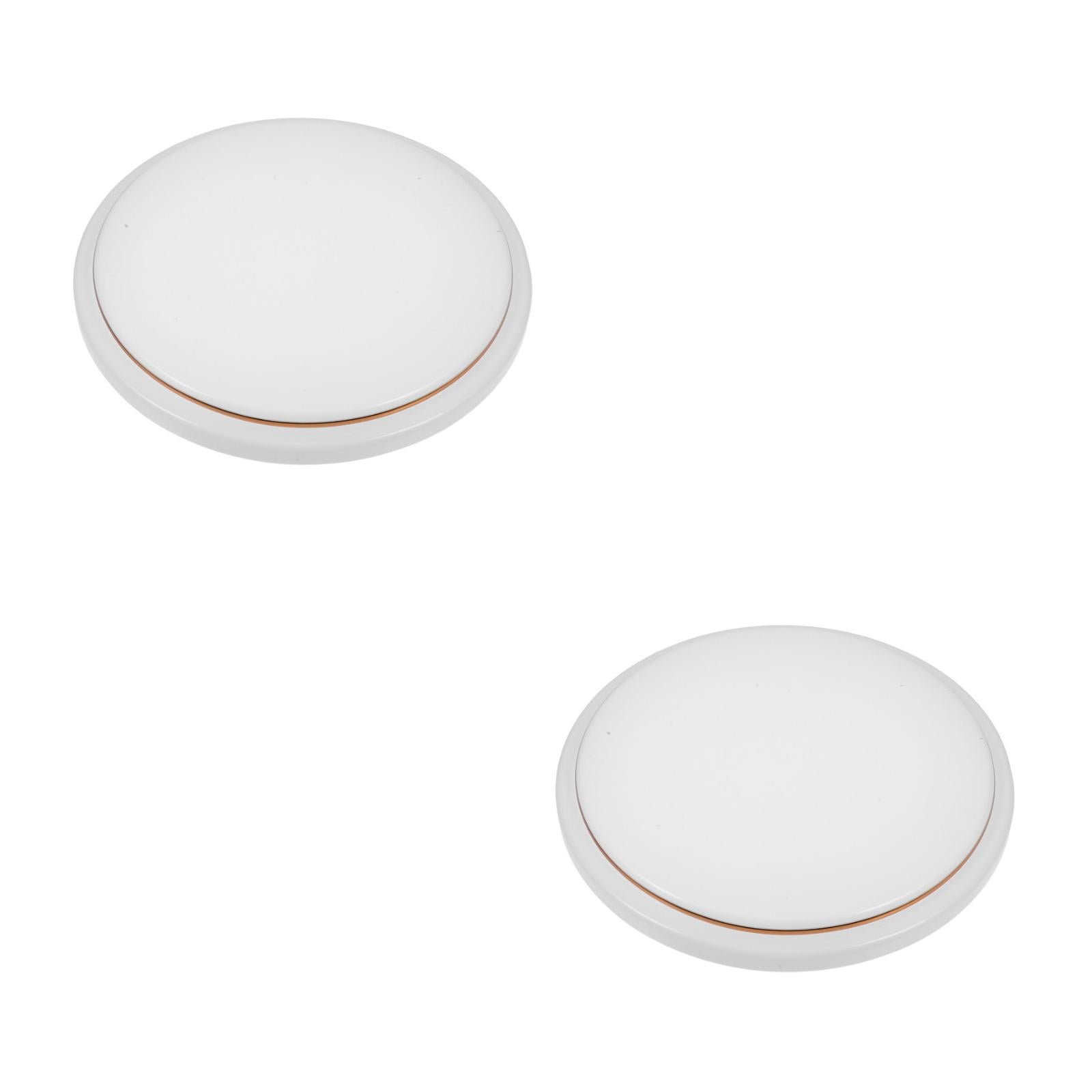 Masteelf 2pcs Flush Mount Ceiling Light Shade Covers Diameter 22.7 cm ...