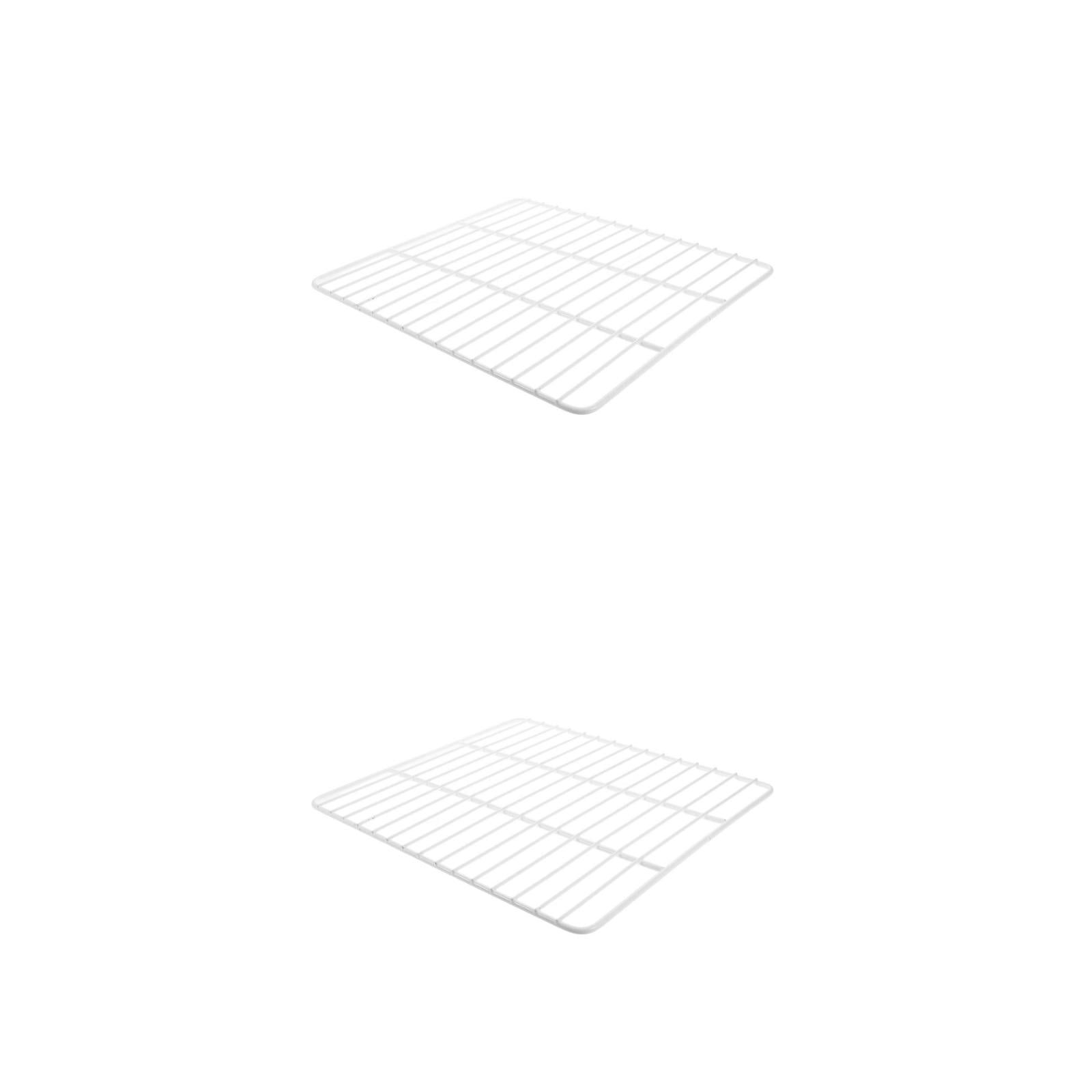 Masteelf 2-Pack Freezer Dividers Refrigerator Shelf Organizers Iron ...