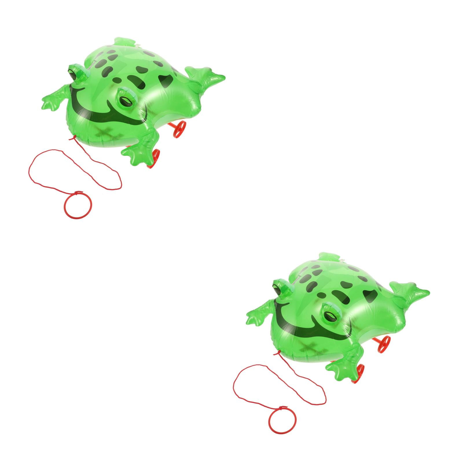 Masteelf 2pcs Frog Pull Toy For Toddlers Montessori Early Education Toy ...