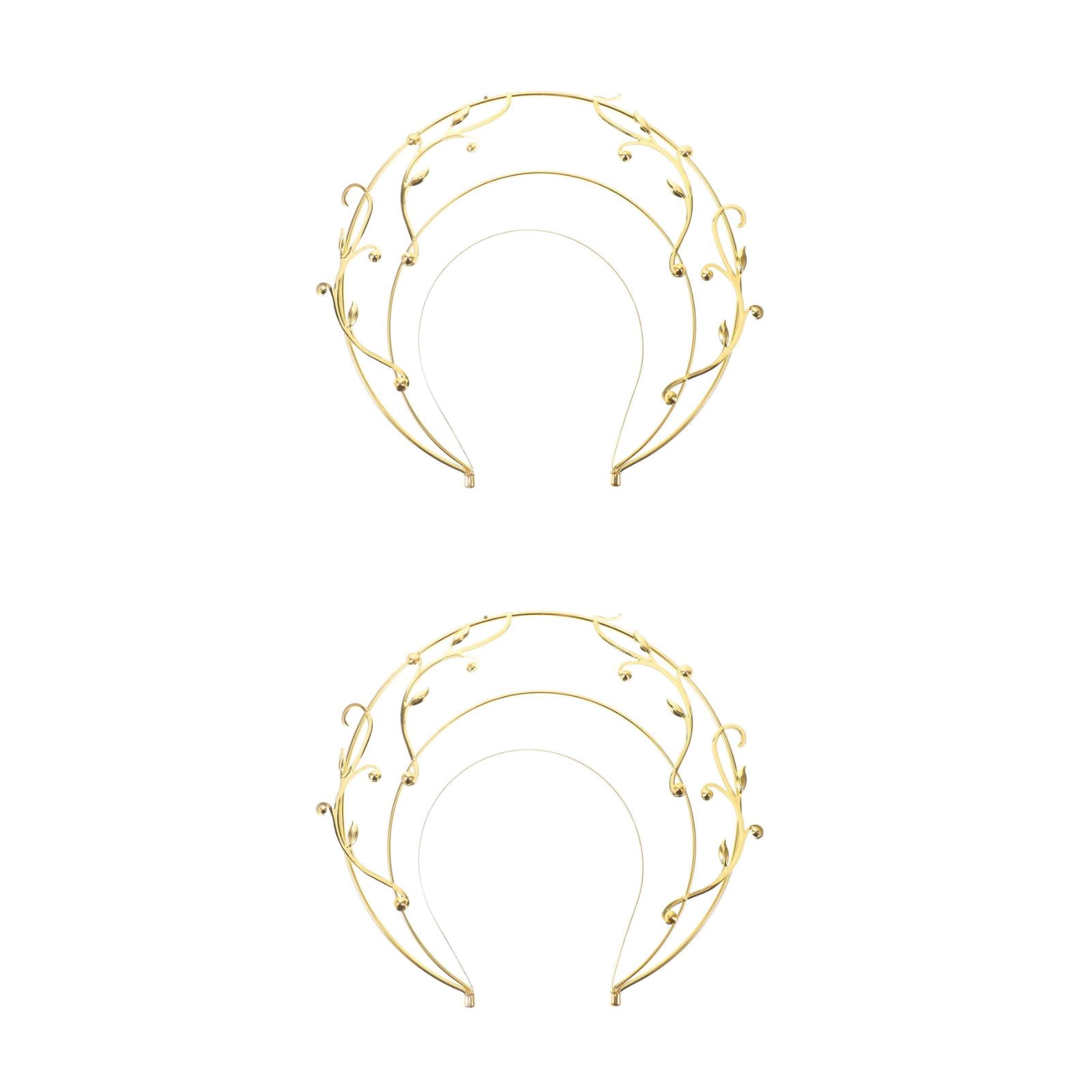 Masteelf 2pcs Goddess Headband Layered Crown Headpiece Women Greek ...