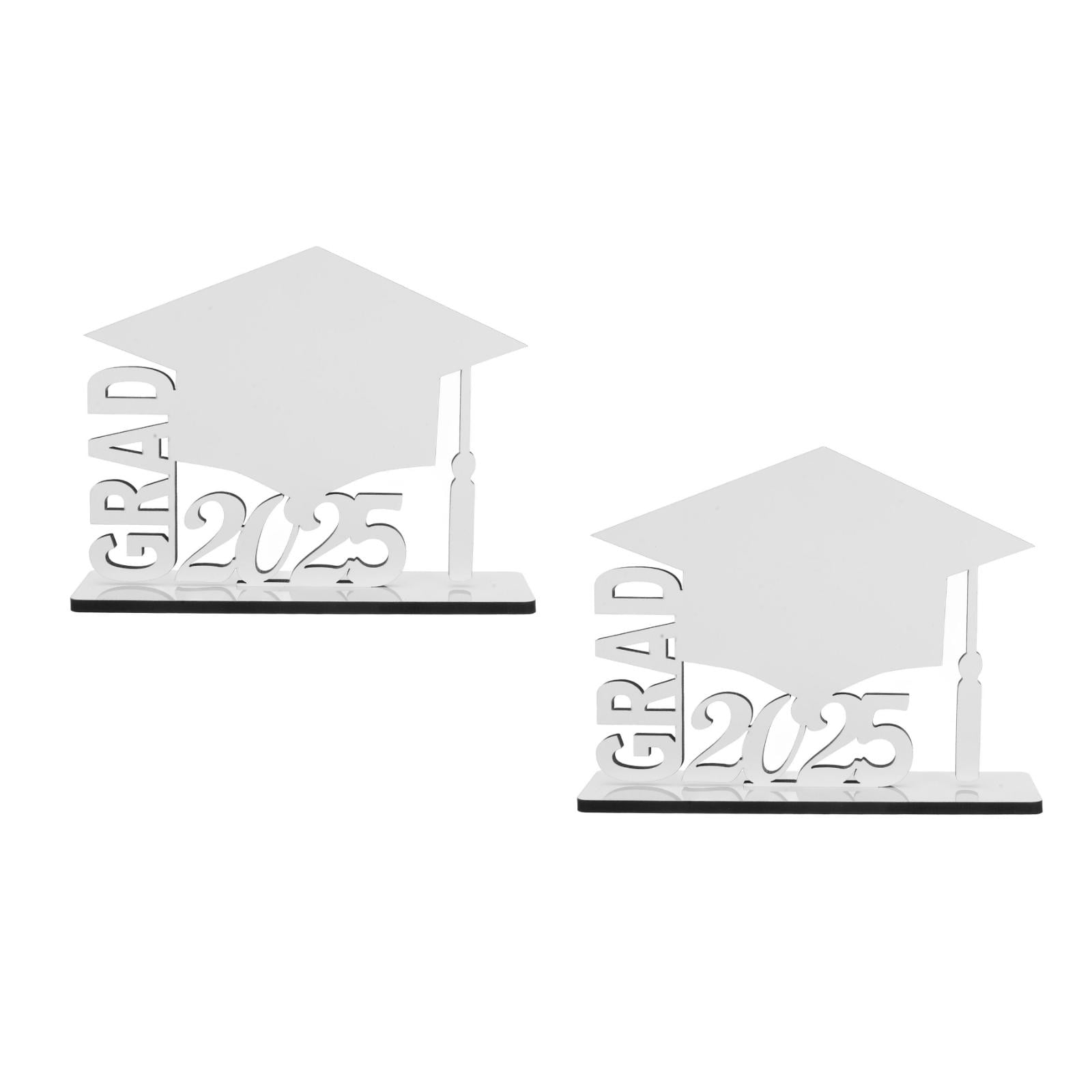 Masteelf 2pcs Graduation Sublimation Photo Frame Blank Picture Frame ...