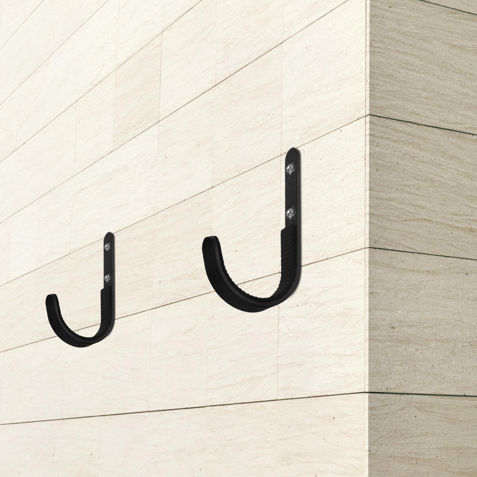 Masteelf 2pcs Heavy Duty Wall Mount Hooks for Garage Storage Ladder ...